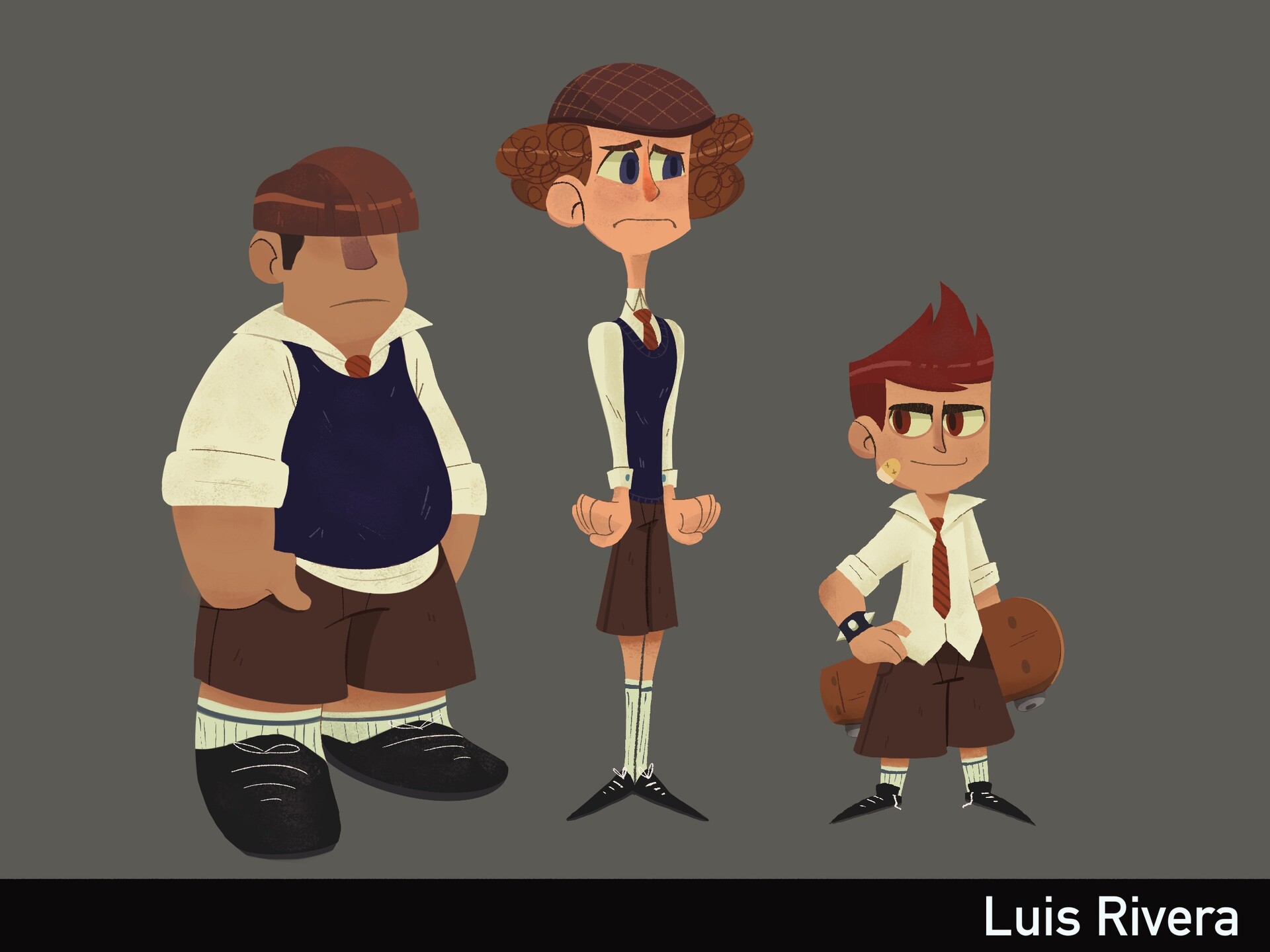 ArtStation - The Mischievous Trio