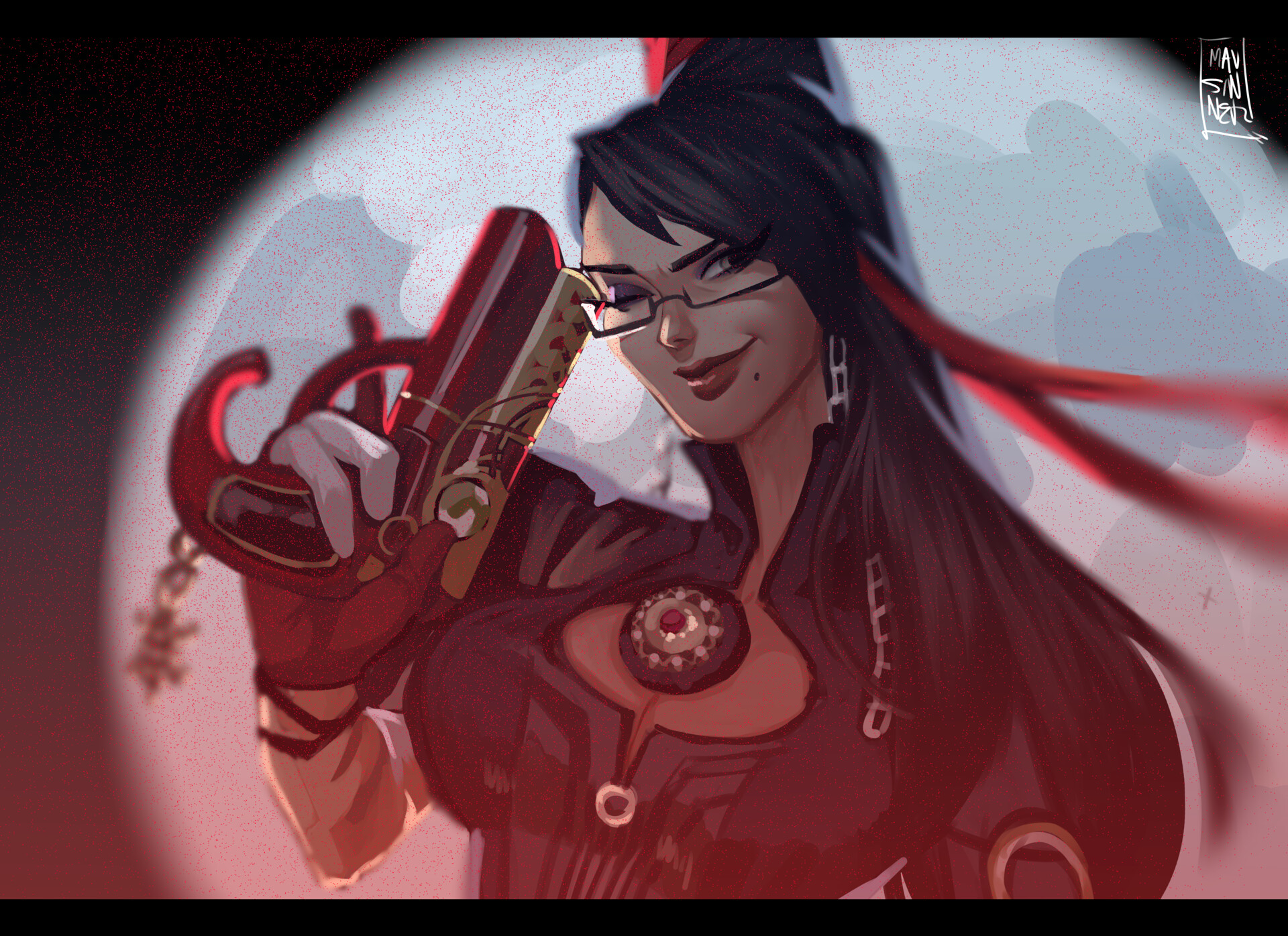 Artstation Bayonetta Fan Art