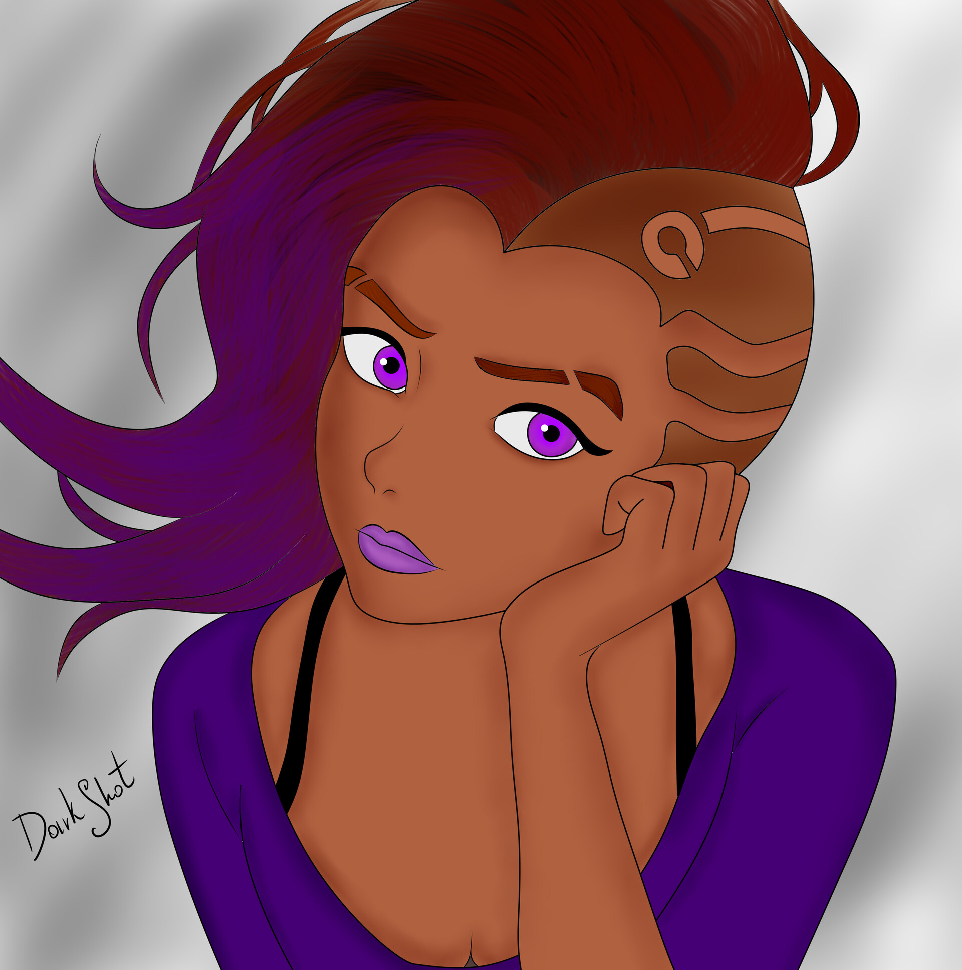 ArtStation - Sombra Art Redrawing