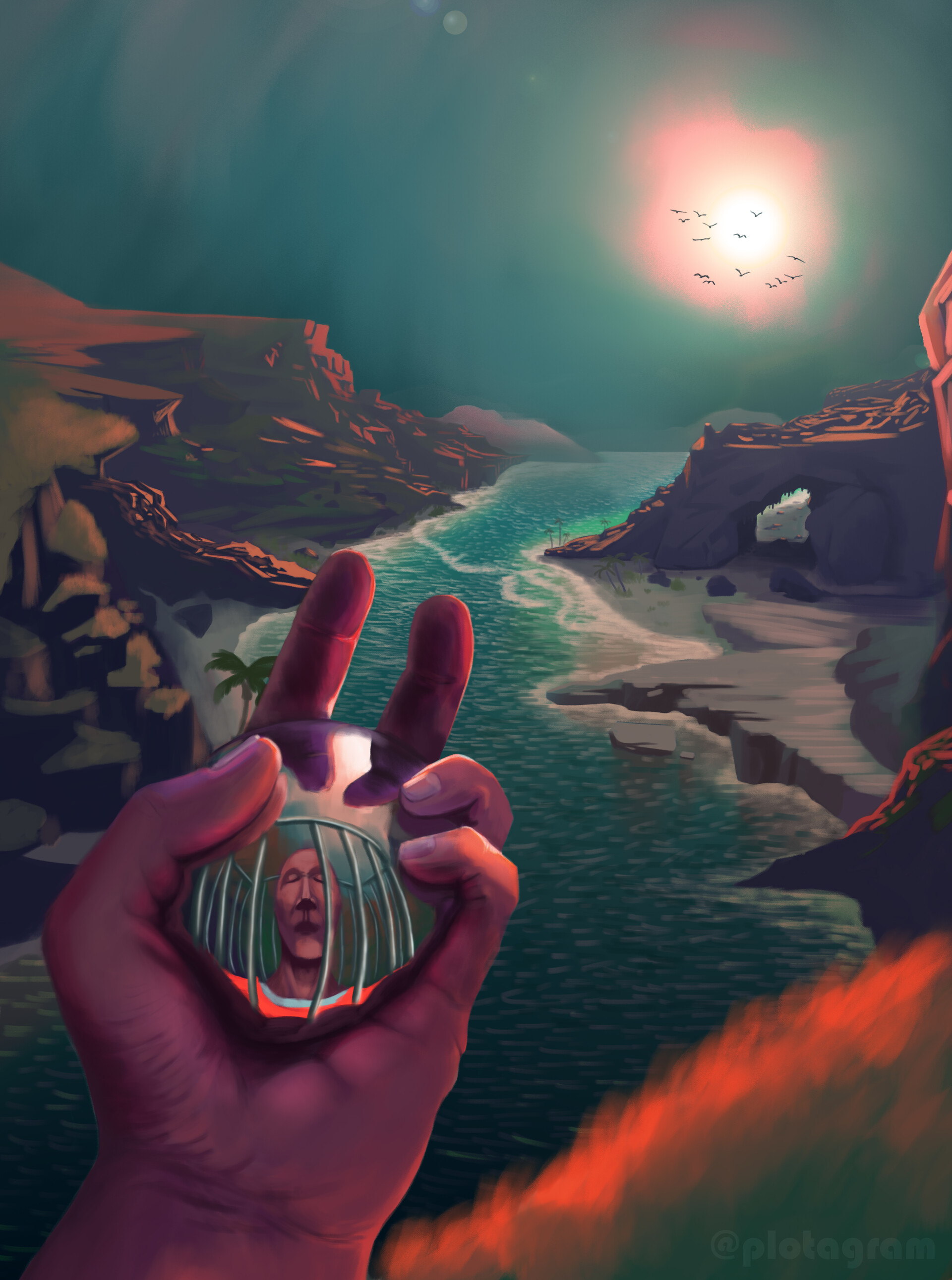 ArtStation - Prison is a state of mind