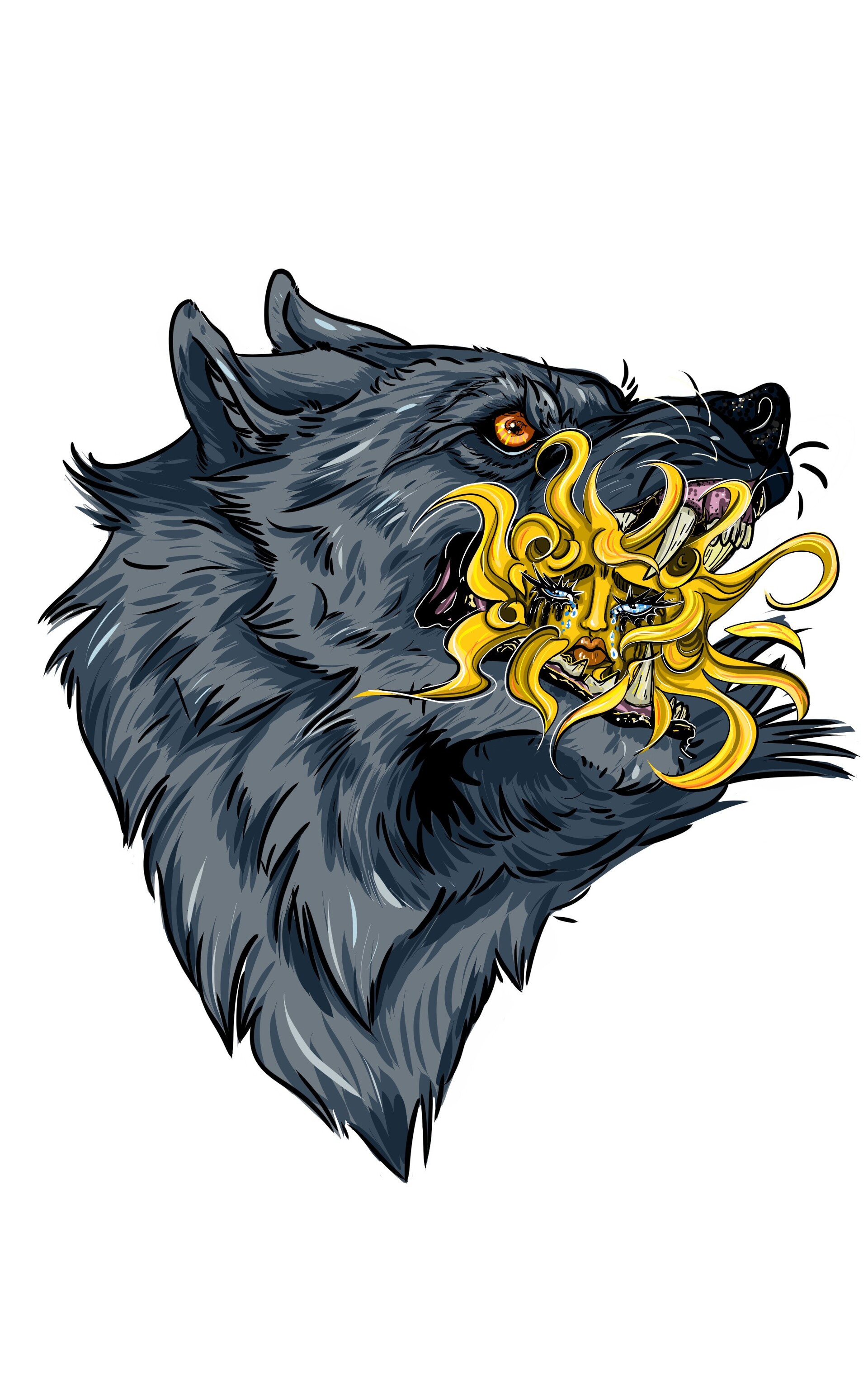 ArtStation - Hati and Skoll