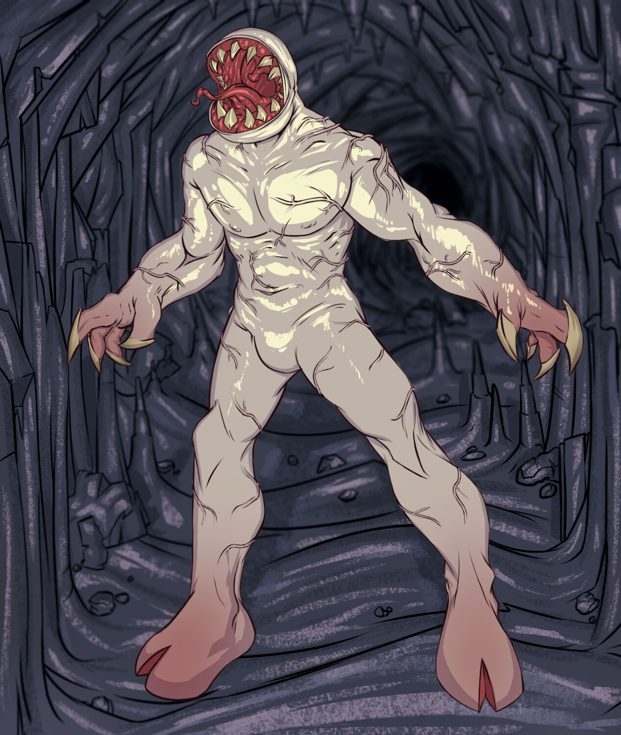 ArtStation - Cave Creature