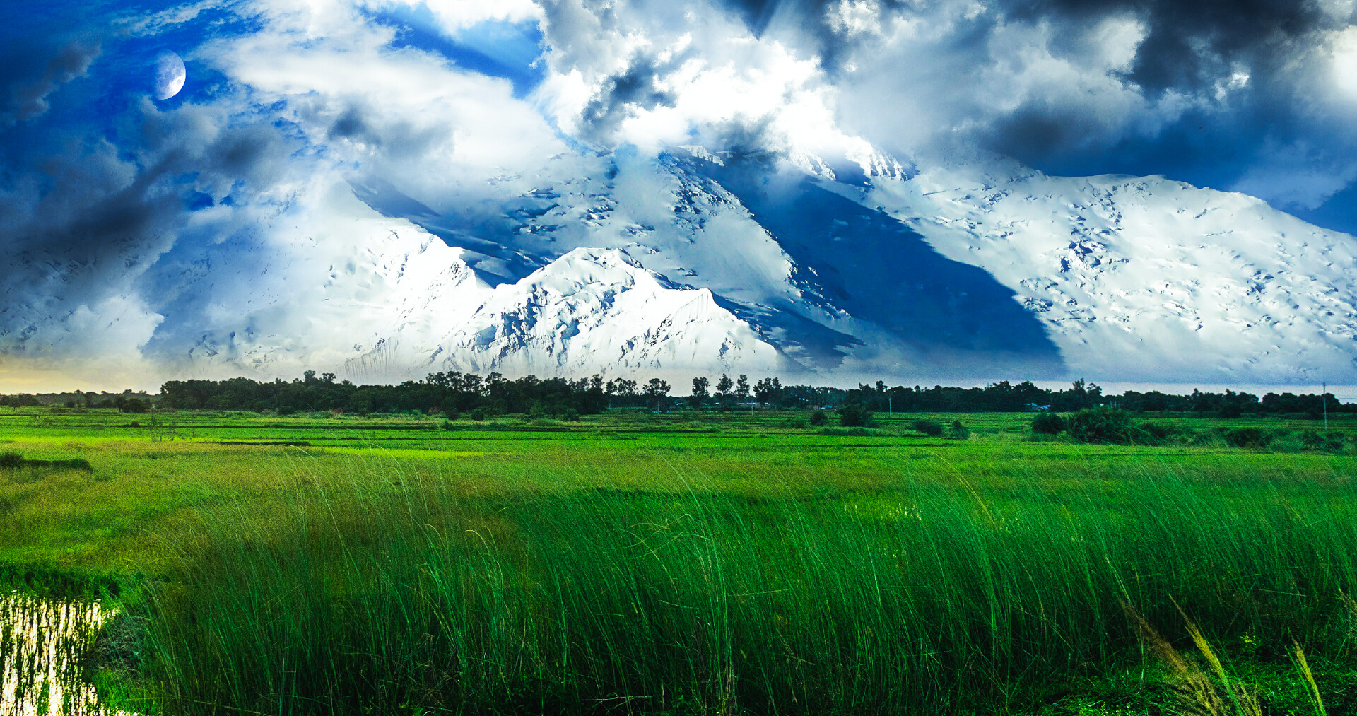 ArtStation - Mountainscape photomanipulation