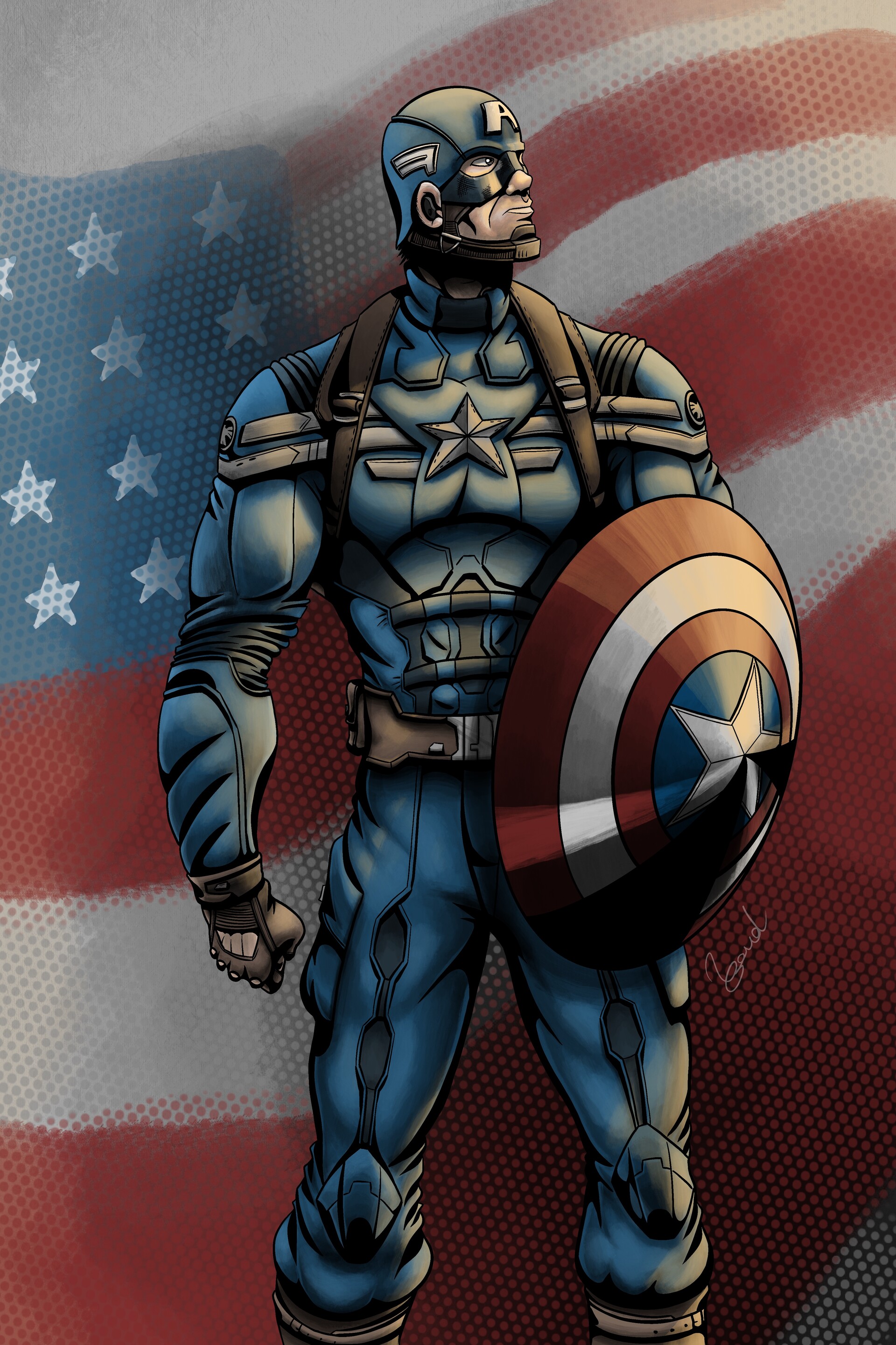 ArtStation - Captain America
