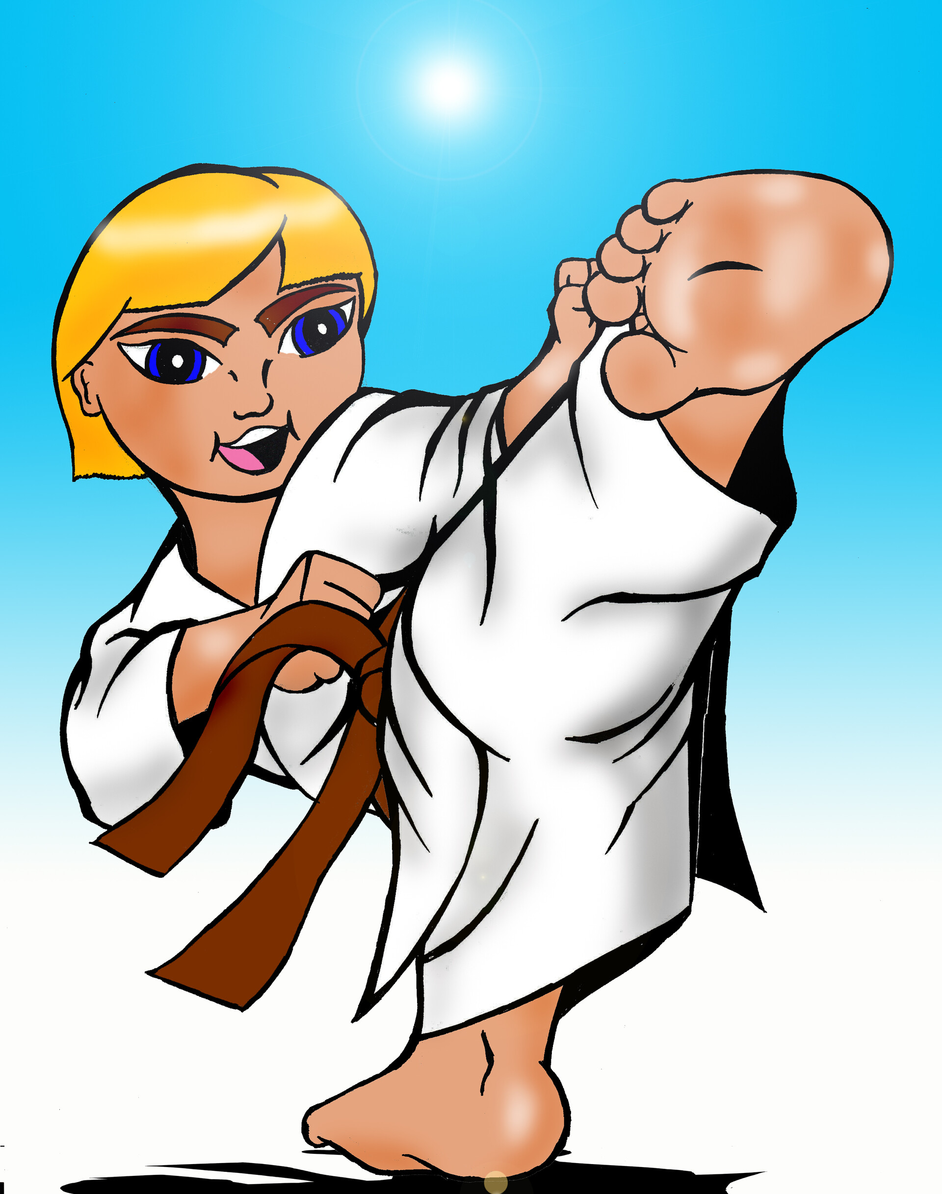 ArtStation - Karate Boy 2