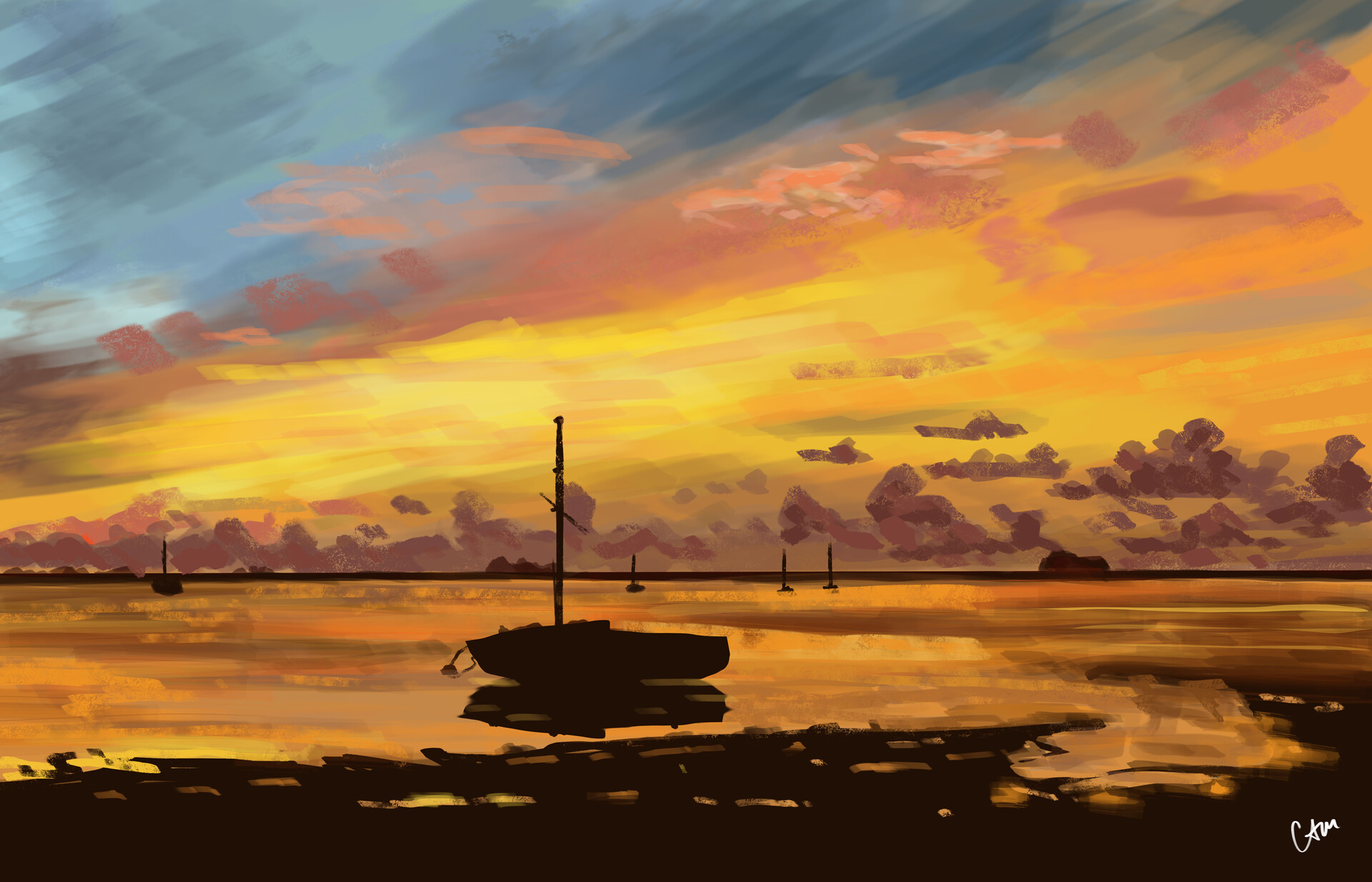 ArtStation - Beach Study