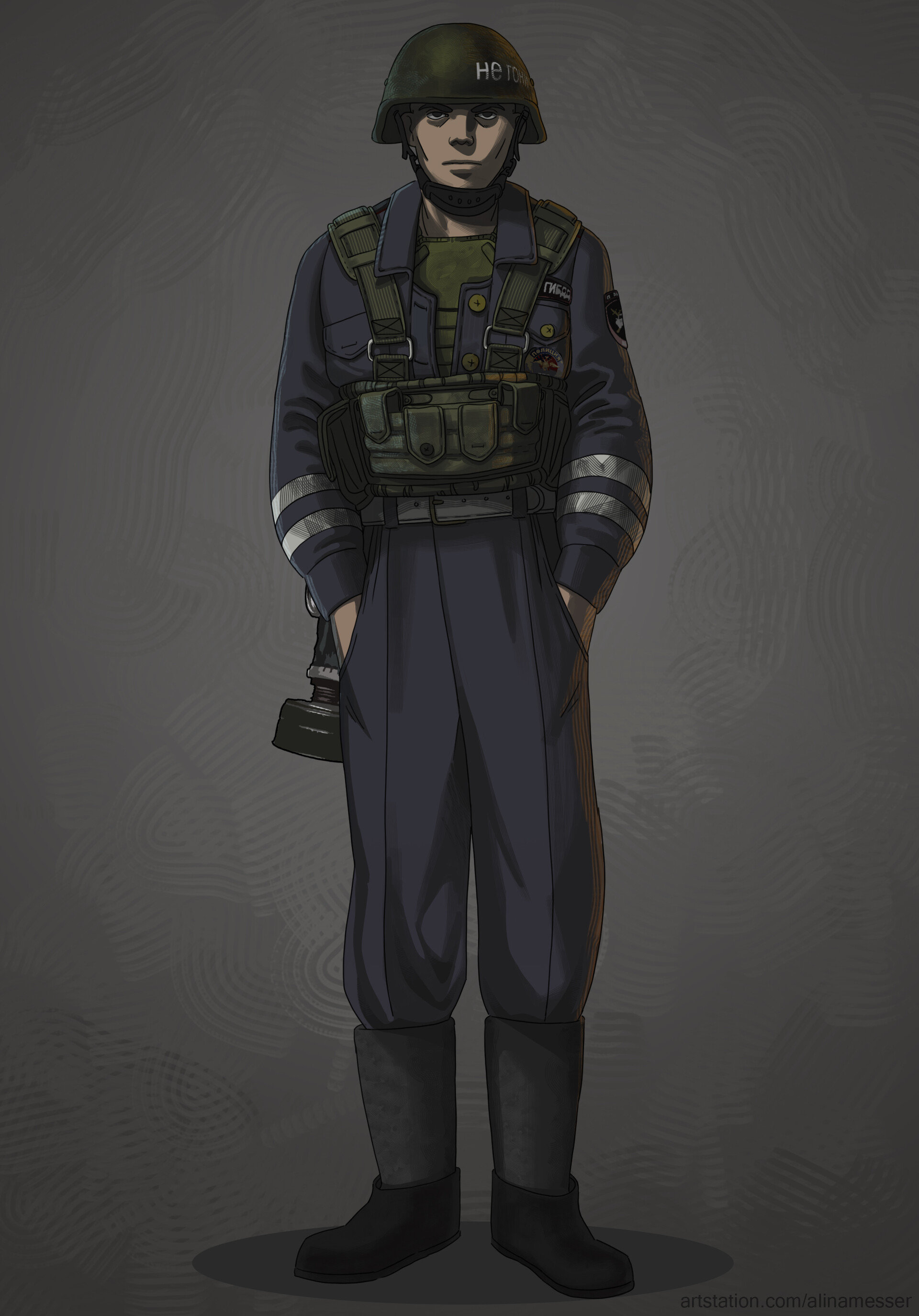 ArtStation - Policeman