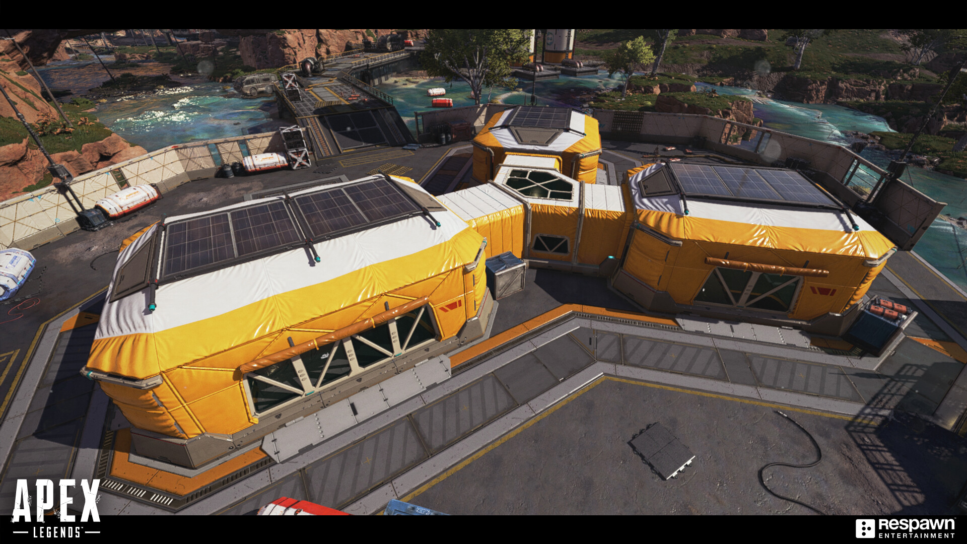 Kevin Hsu - Apex Legends Season 8 - Modular Echo tents system