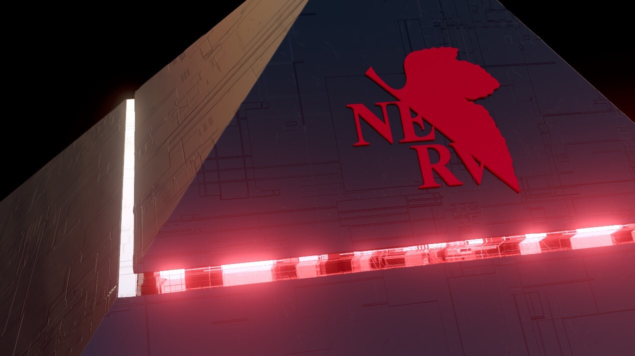 ArtStation - Evangelion NERV building