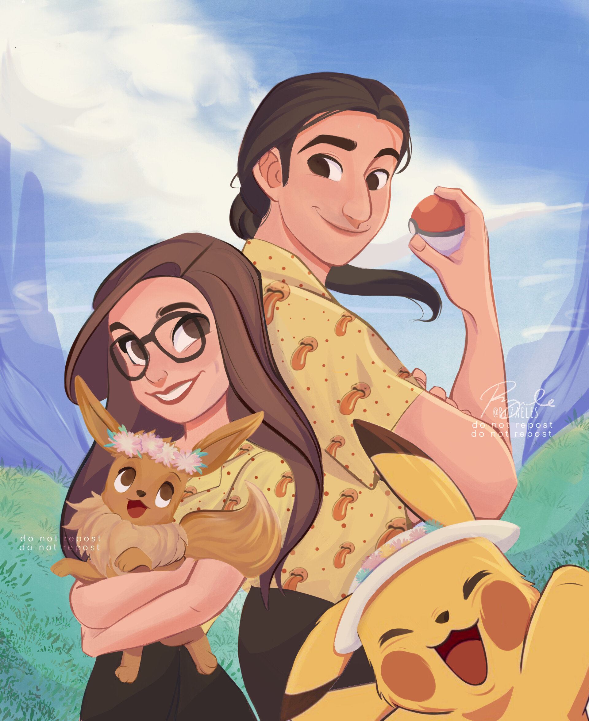 ArtStation - Pokemon commission