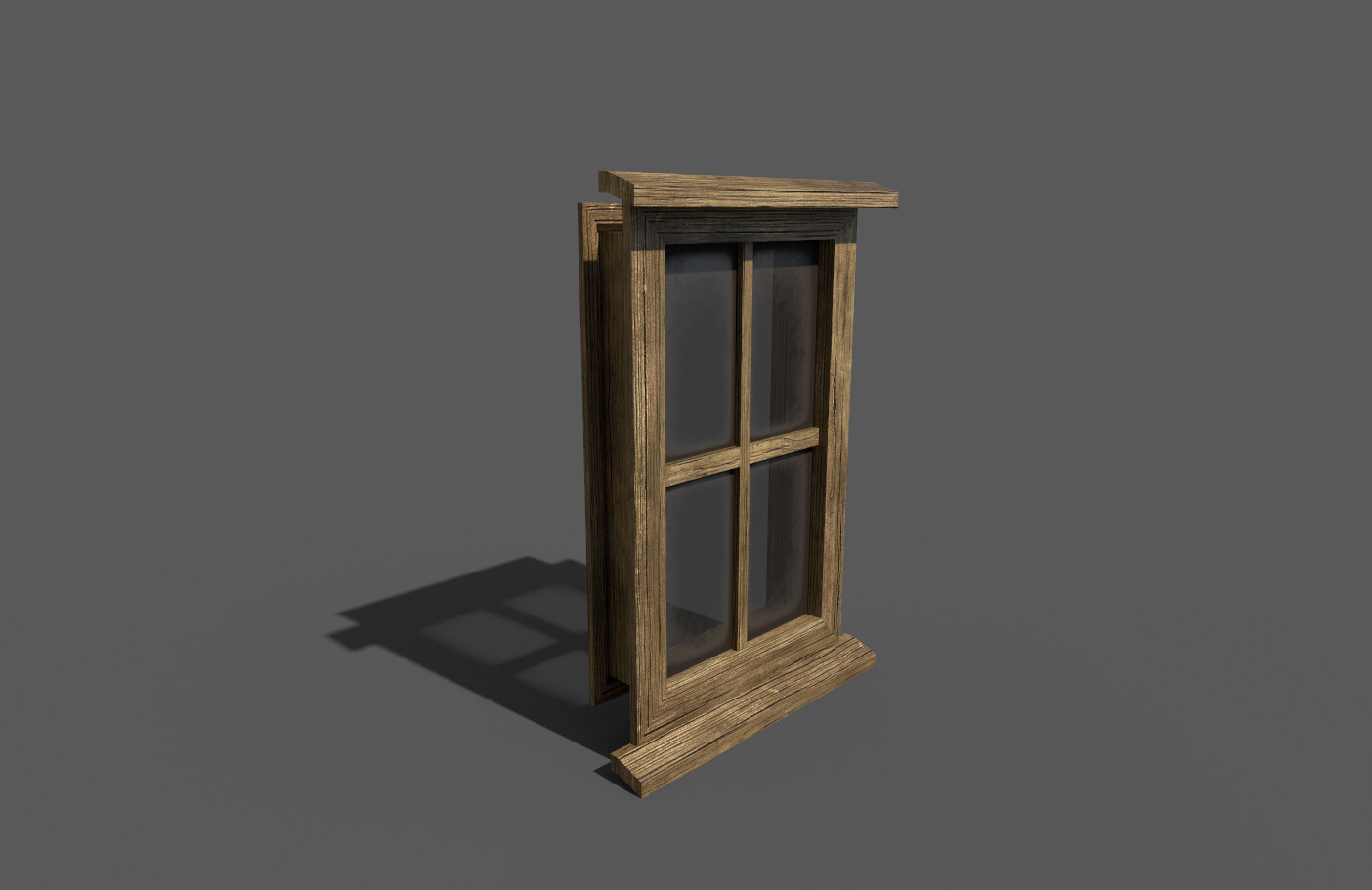 Thunder 3D Dojo - UE4 modular Extras (wooden window)