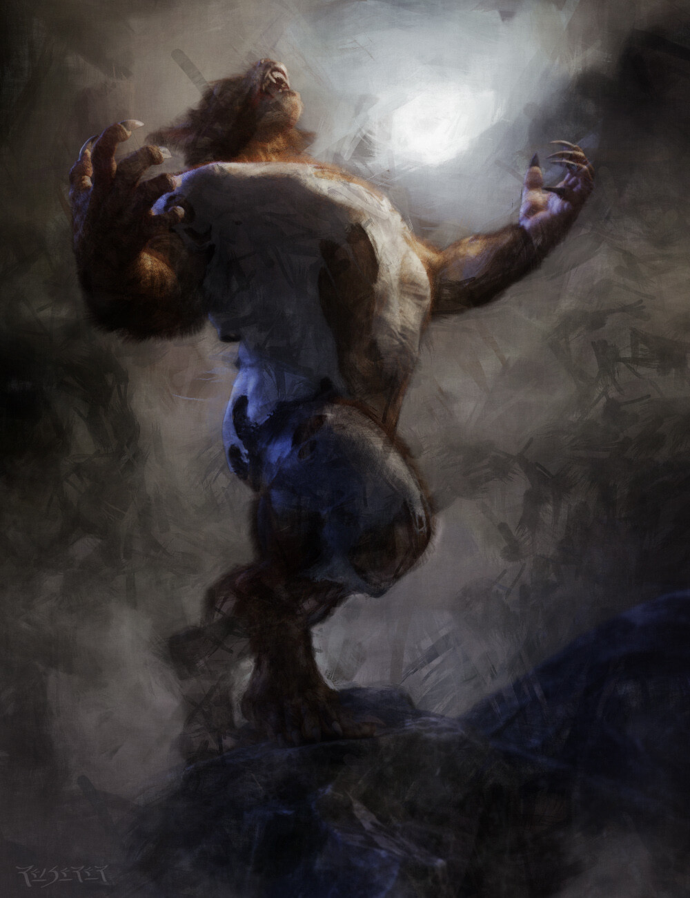 ArtStation - Werewolf