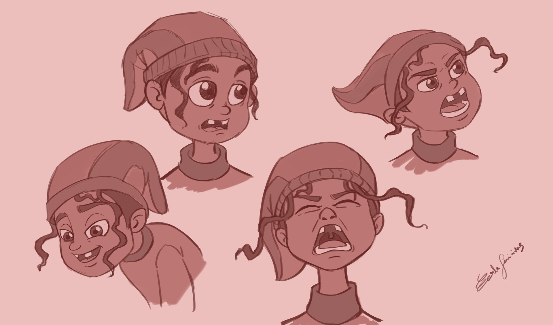 ArtStation - Facial expression