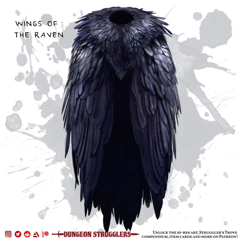 Dungeon Strugglers - Wings of the Raven