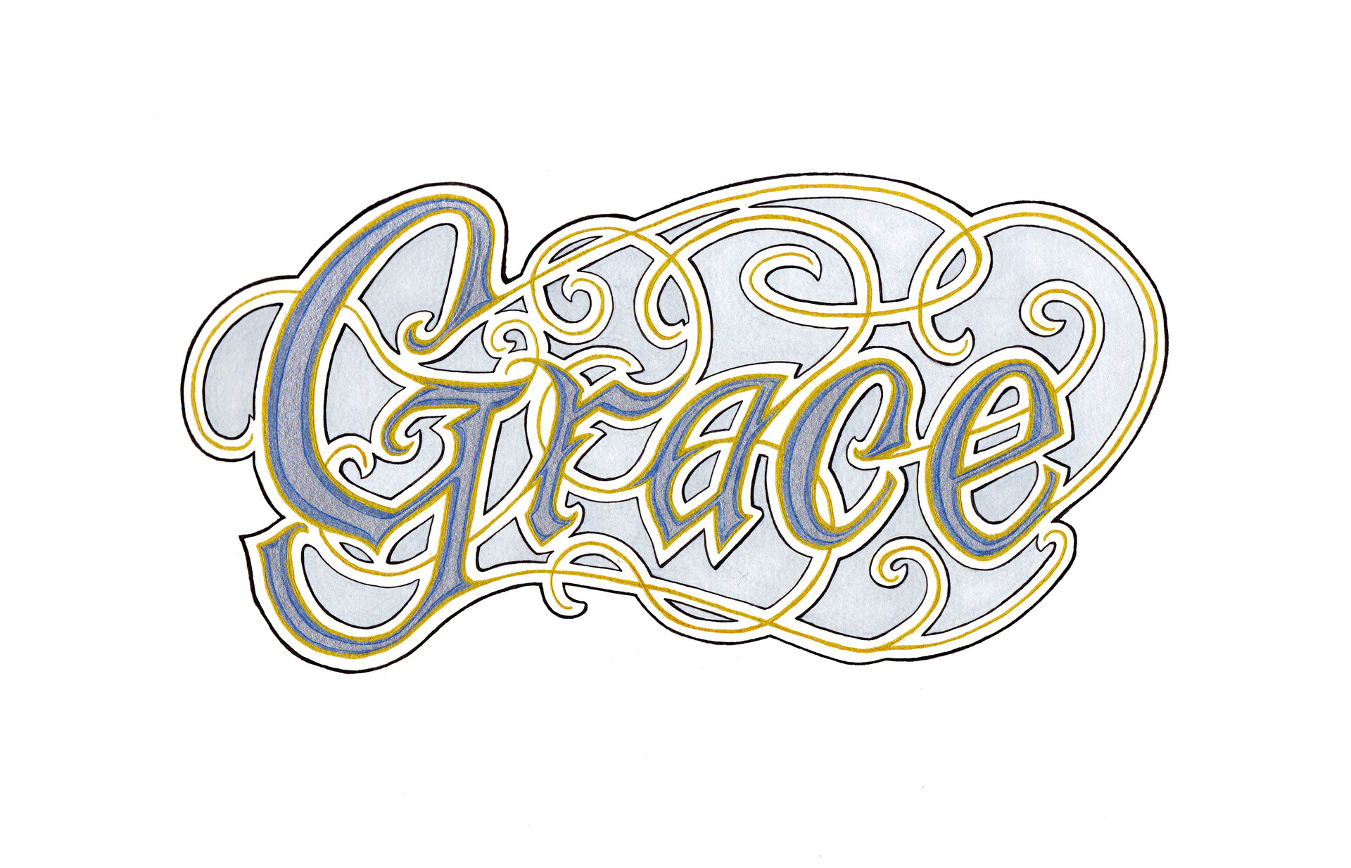 ArtStation - Grace Lettering