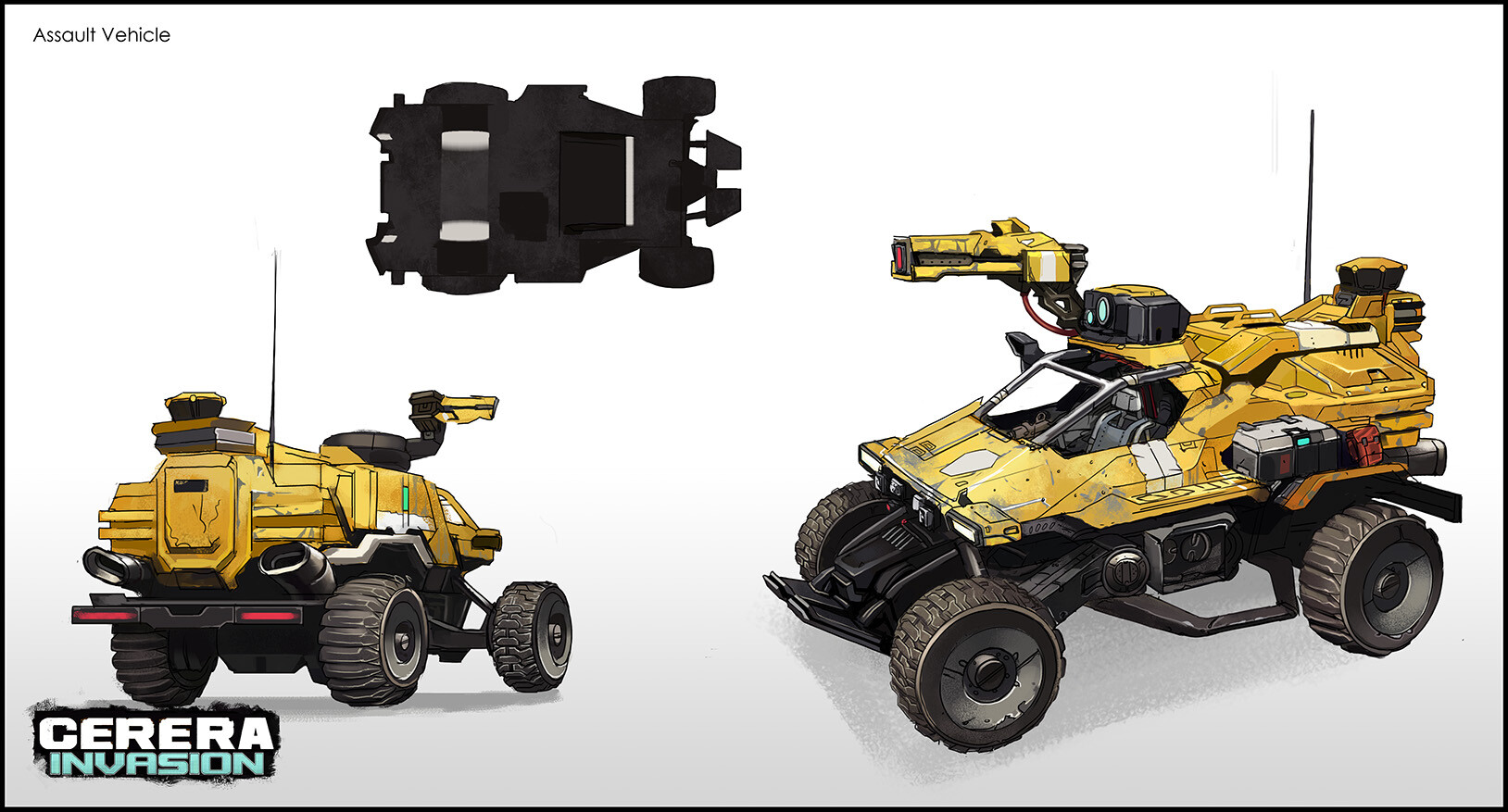 ArtStation - Technical Vehicle