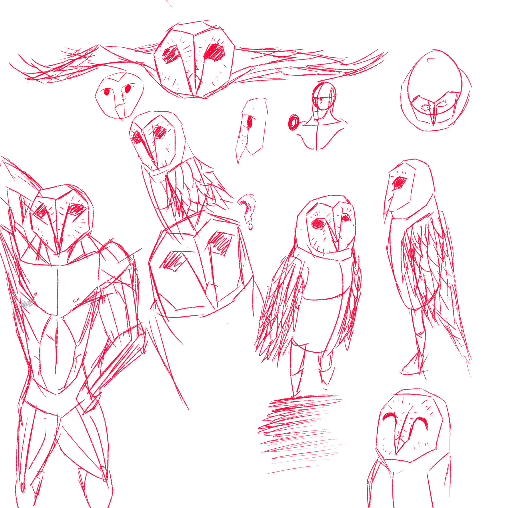 ArtStation - Owl Study.