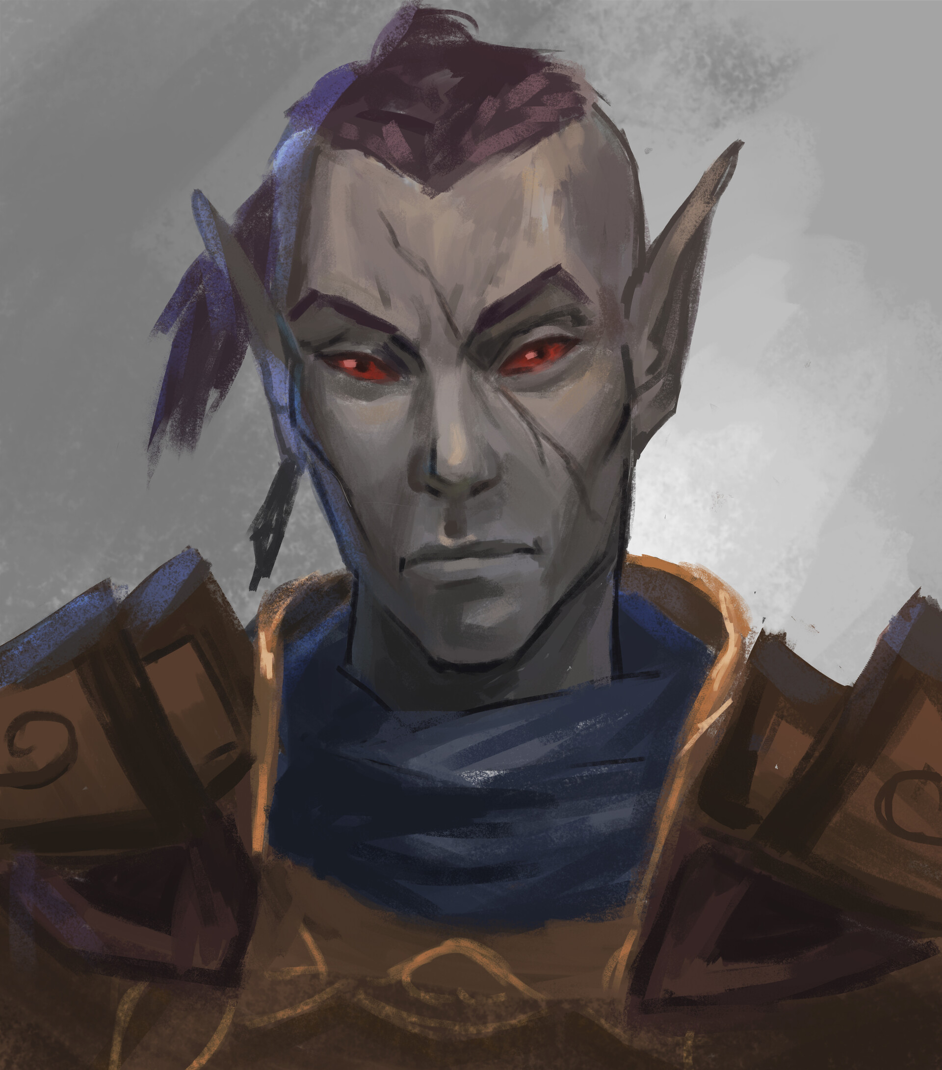 ArtStation - Dunmer Artis Redoran (OC on TESO)