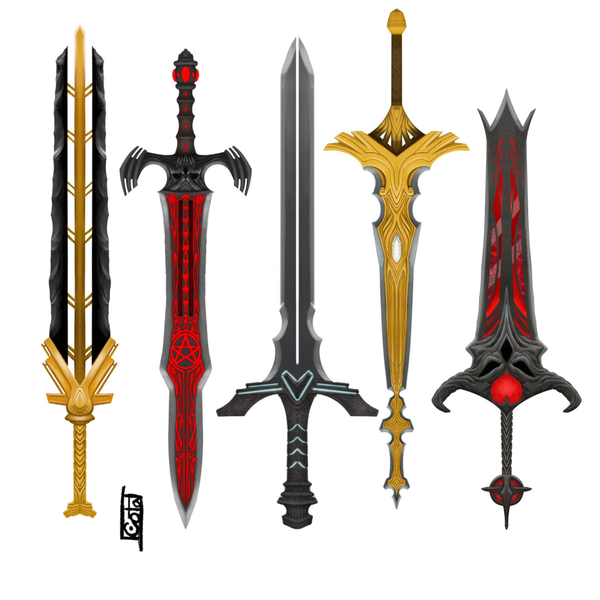 fantasy sword concept