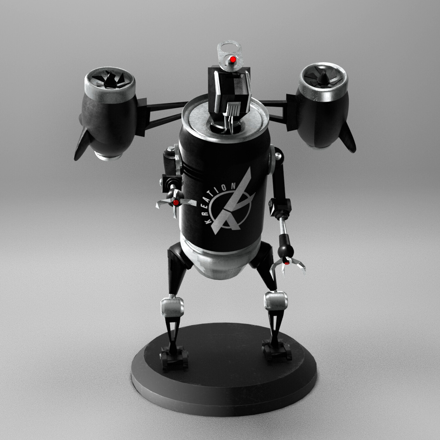 ArtStation - Kreation Can Alien Robot