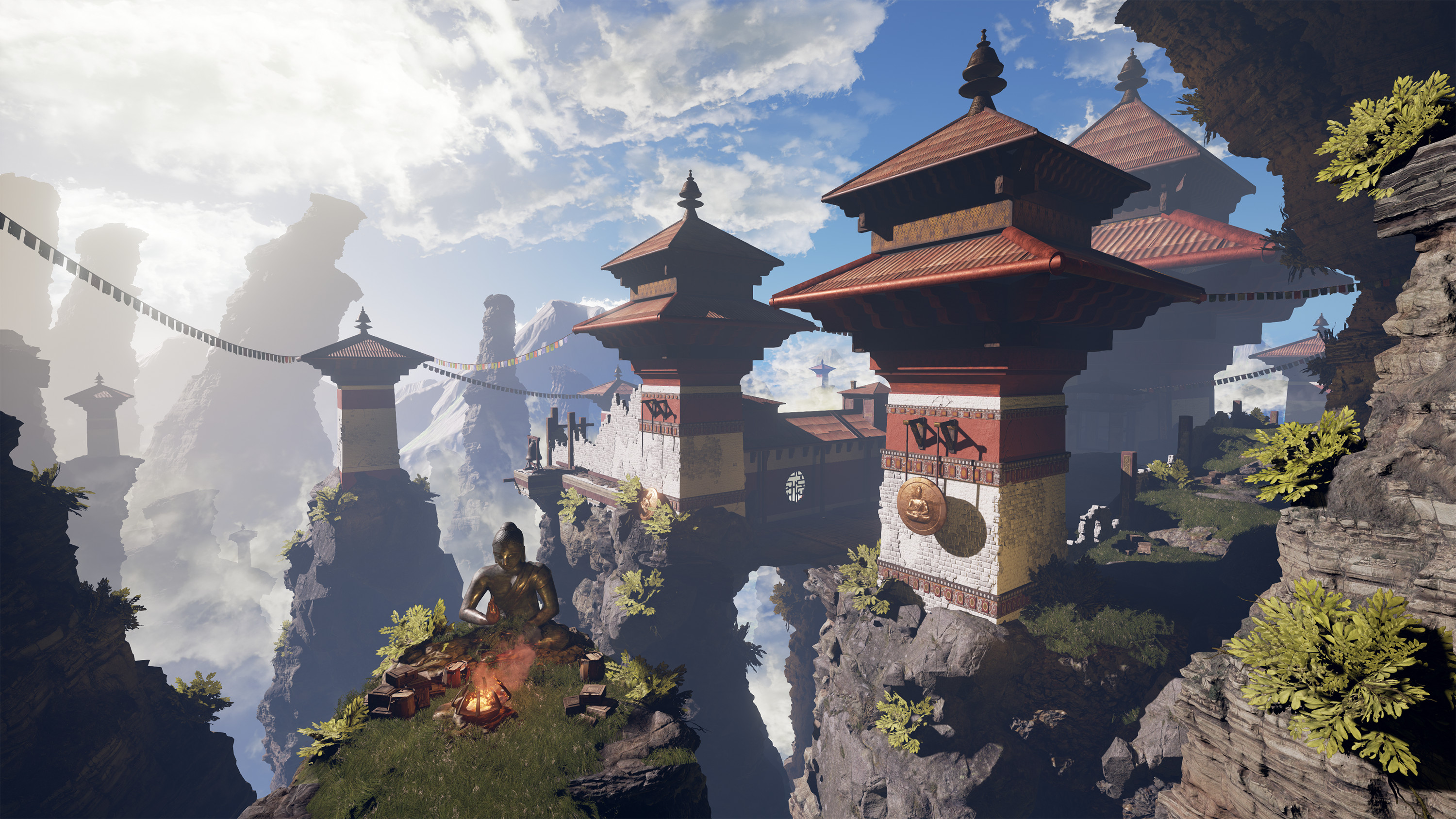 Brad Sierzega - Speed Level Design Scene in Unreal 4 - Monastery
