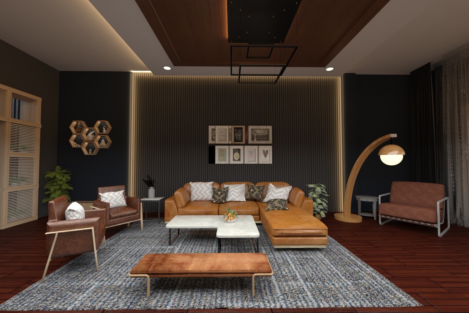 ArtStation - living room