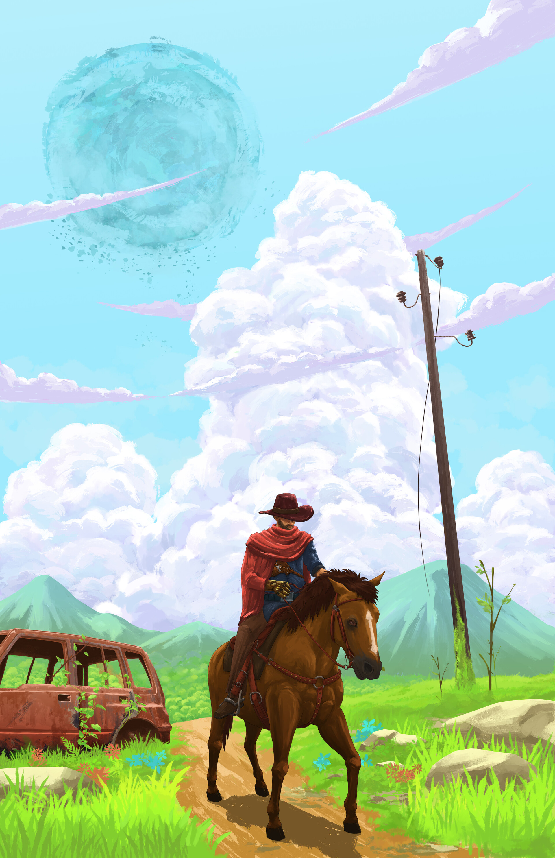 ArtStation - Lone Rider