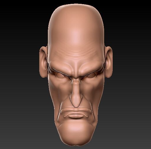 ArtStation - Angry man