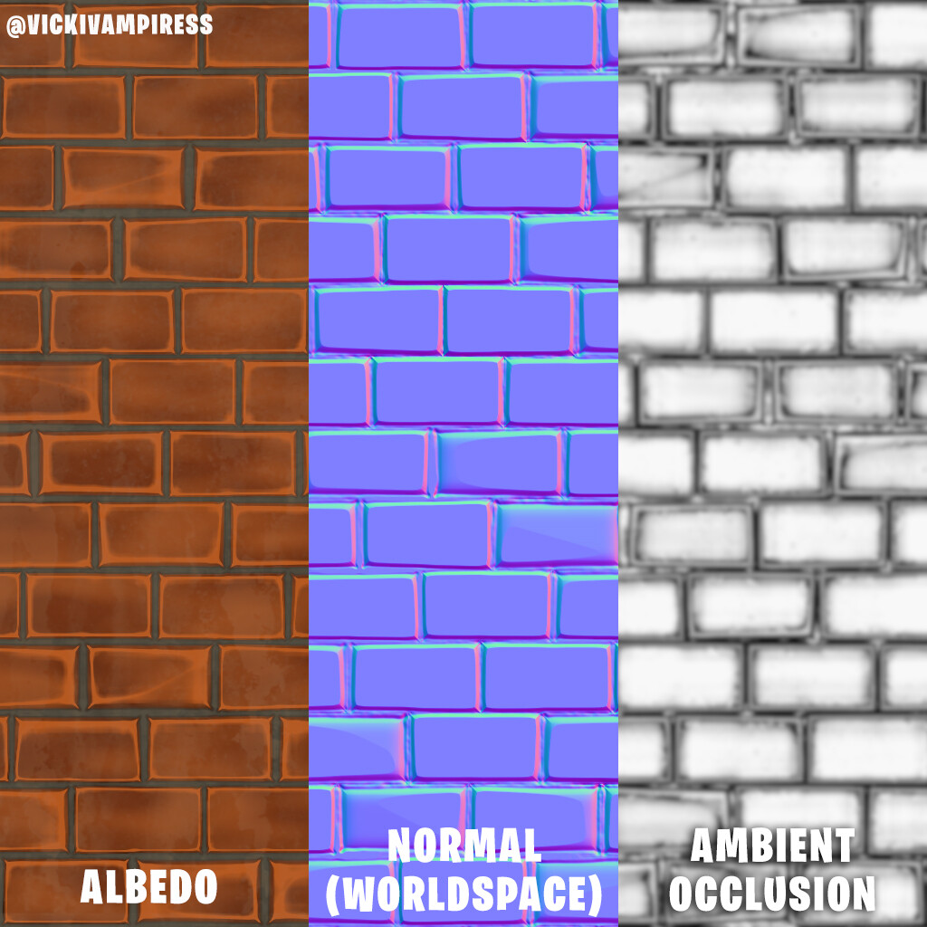 Marcy ᠌ - Stylized Brick Wall