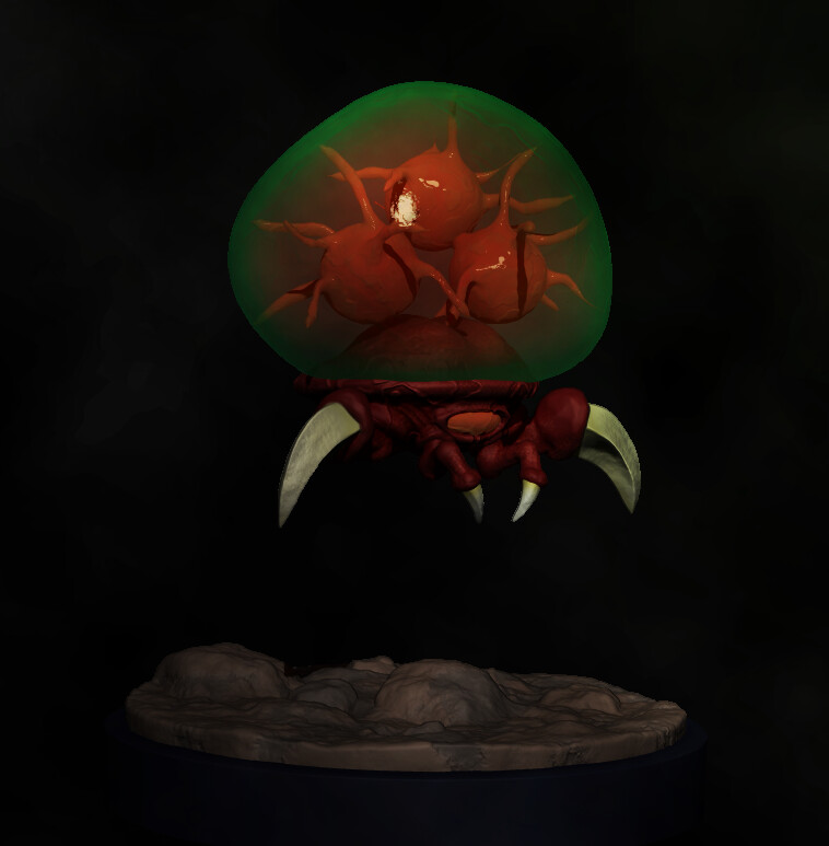 ArtStation - Metroid 3d fan art