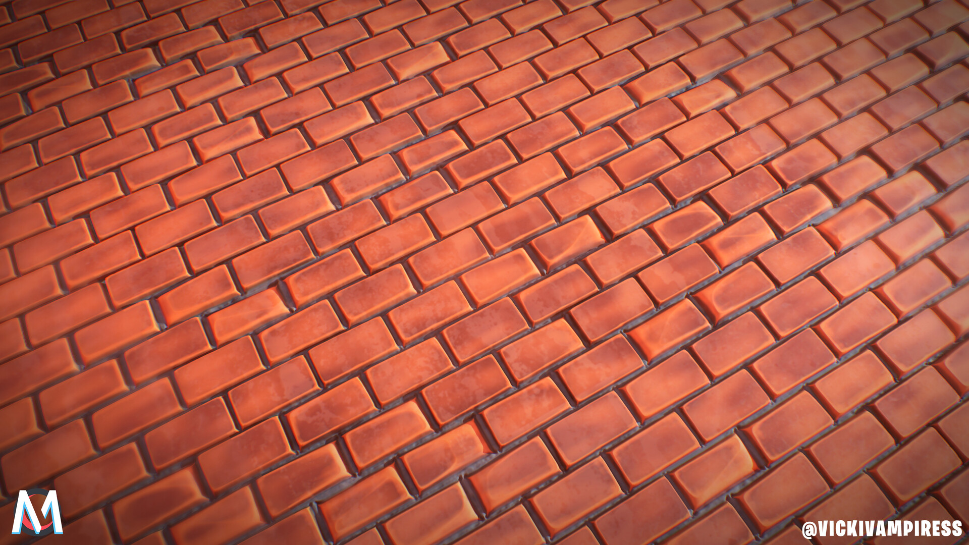 Marcy ᠌ - Stylized Brick Wall