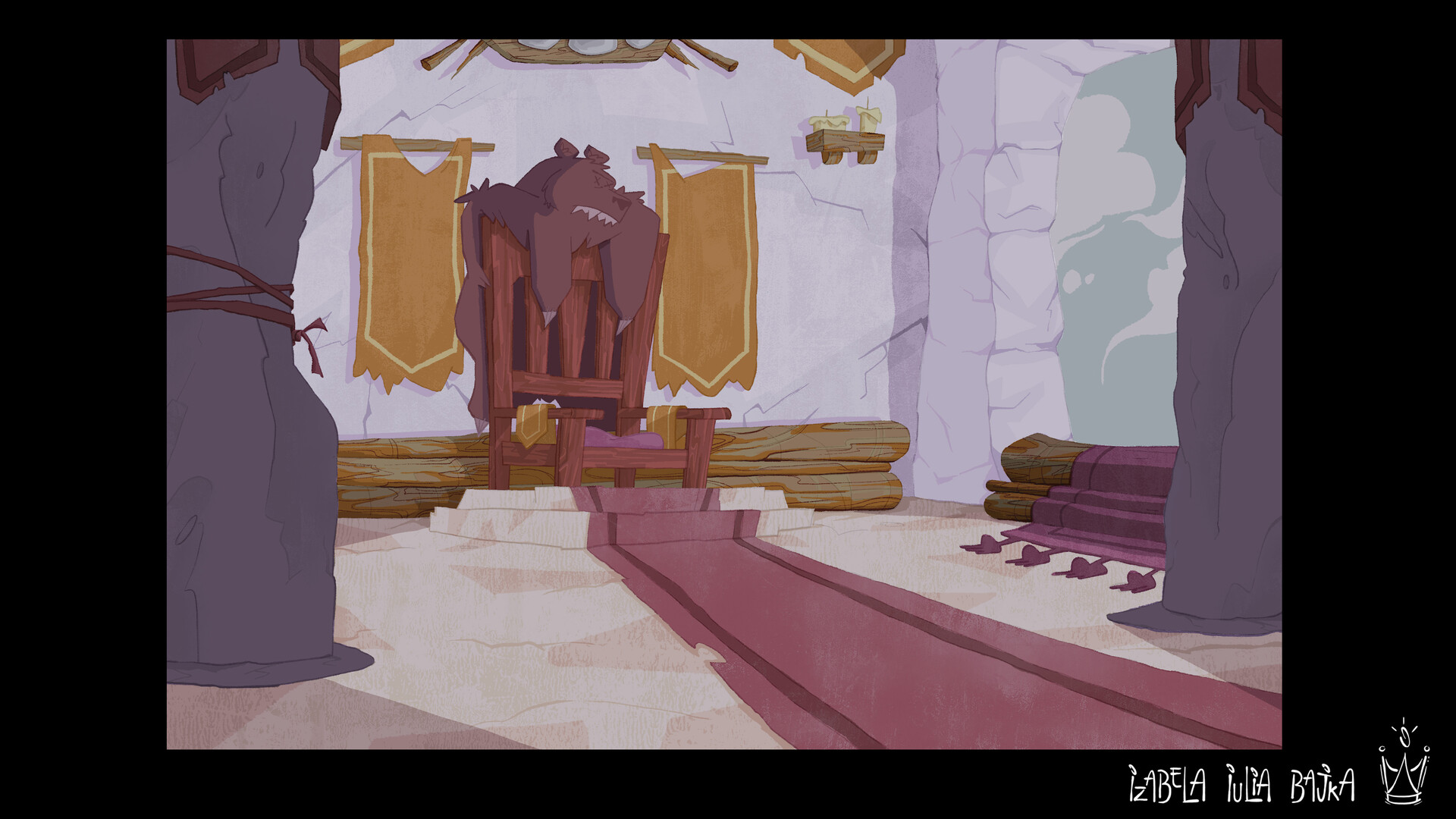 animated background medieval