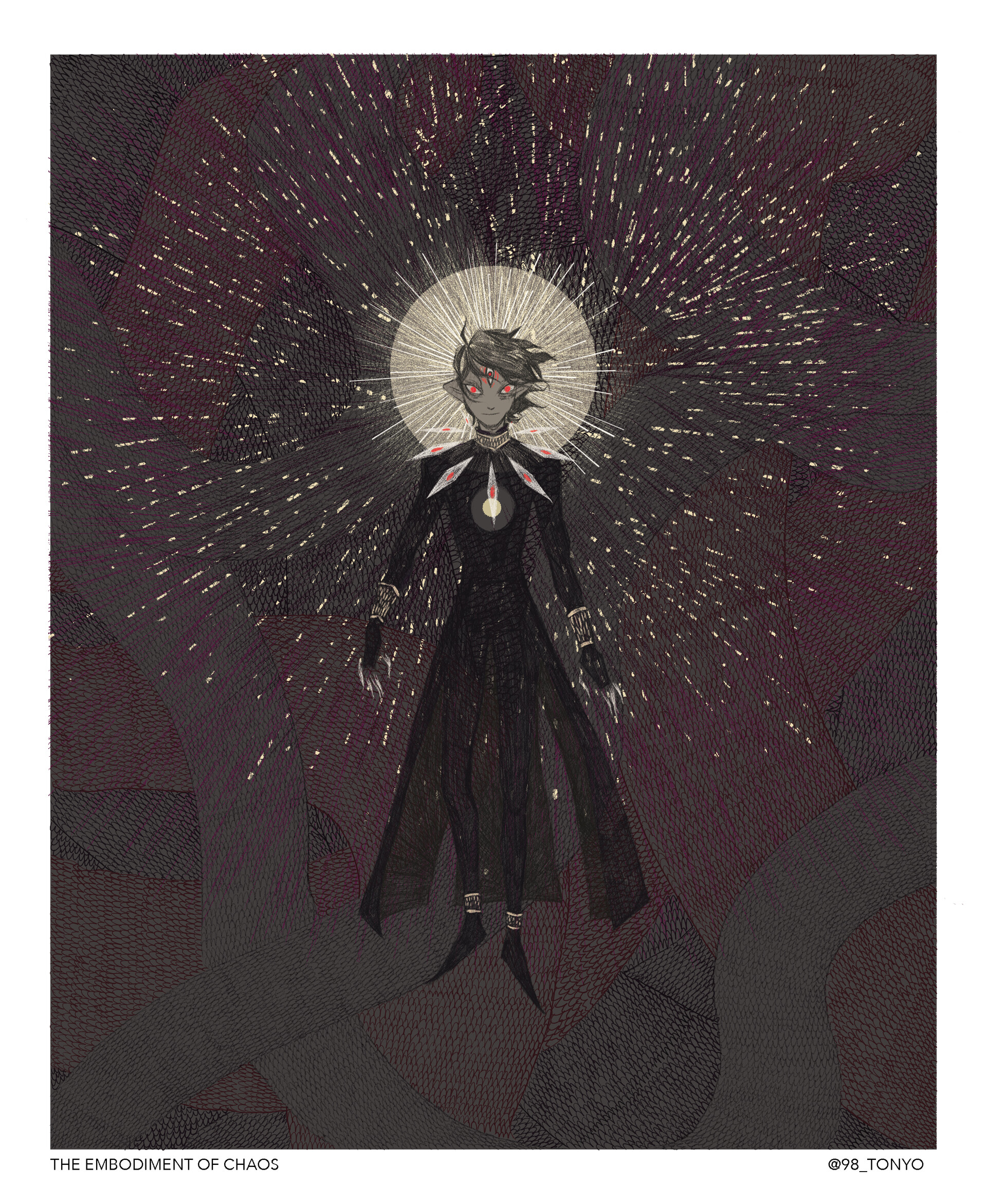 ArtStation - Chaos Concept #2 (The Embodiment of Chaos)