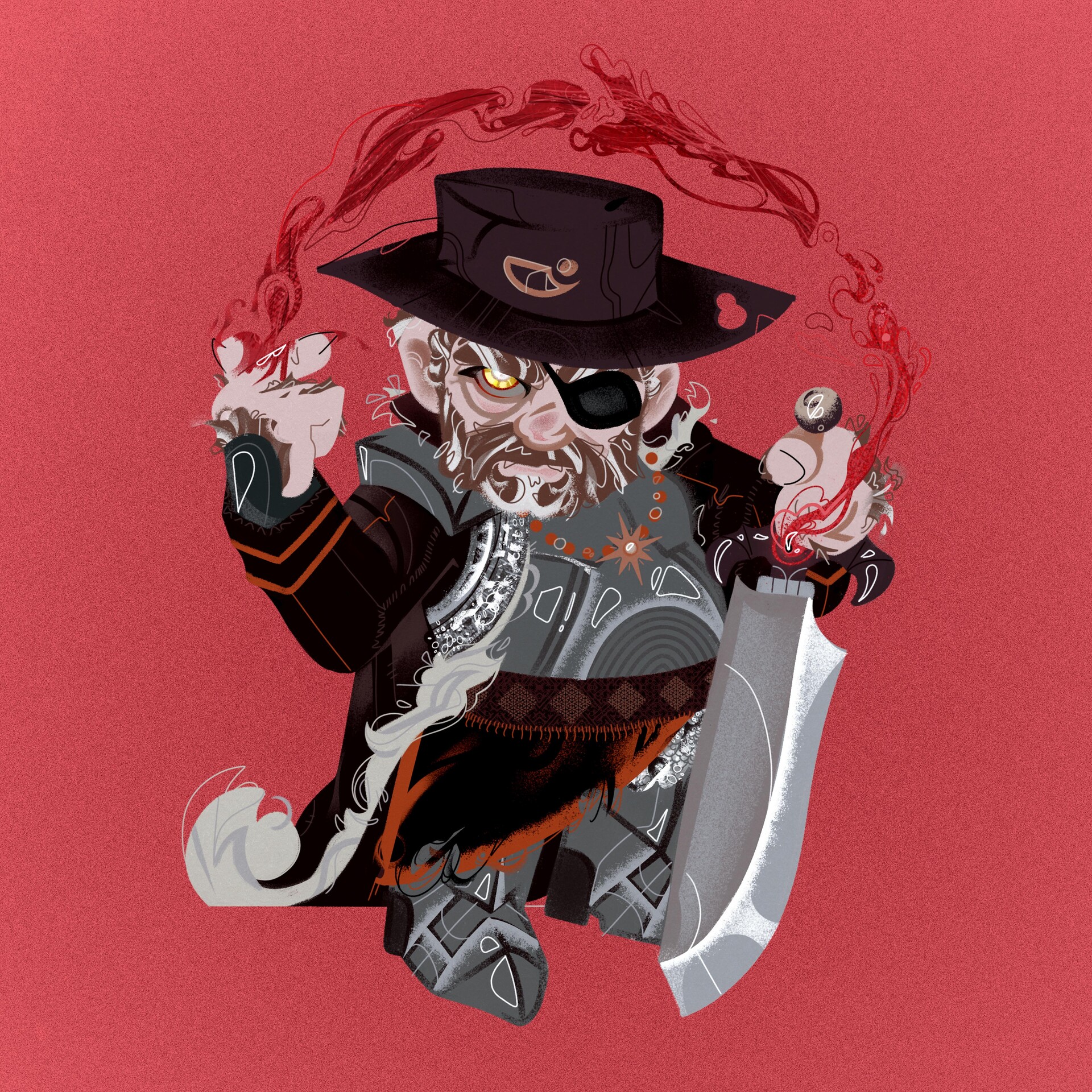 Matteo Drai - DnD Character Design