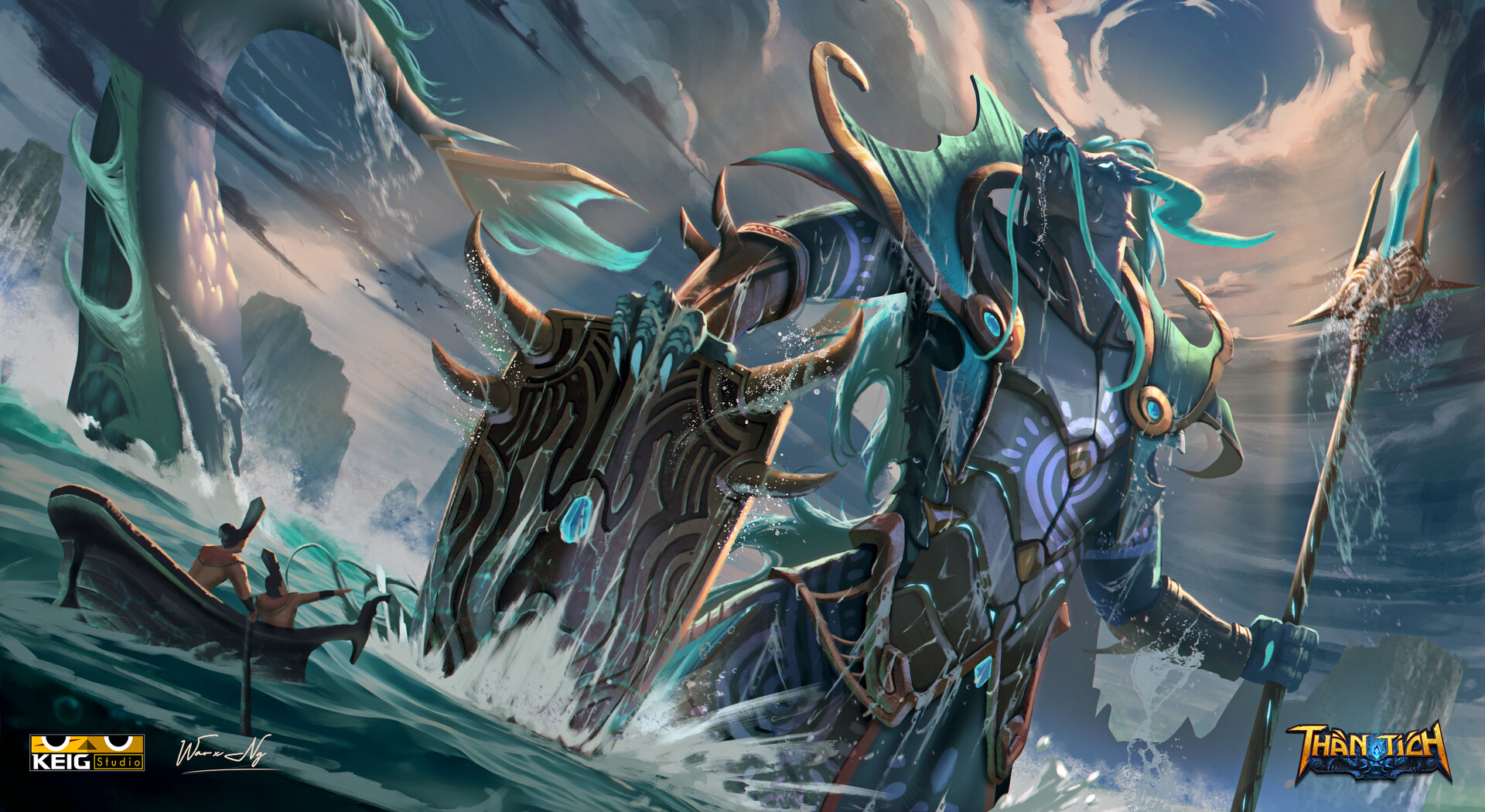 ArtStation - An Artwork I made for Than Tich Project - A board game ...