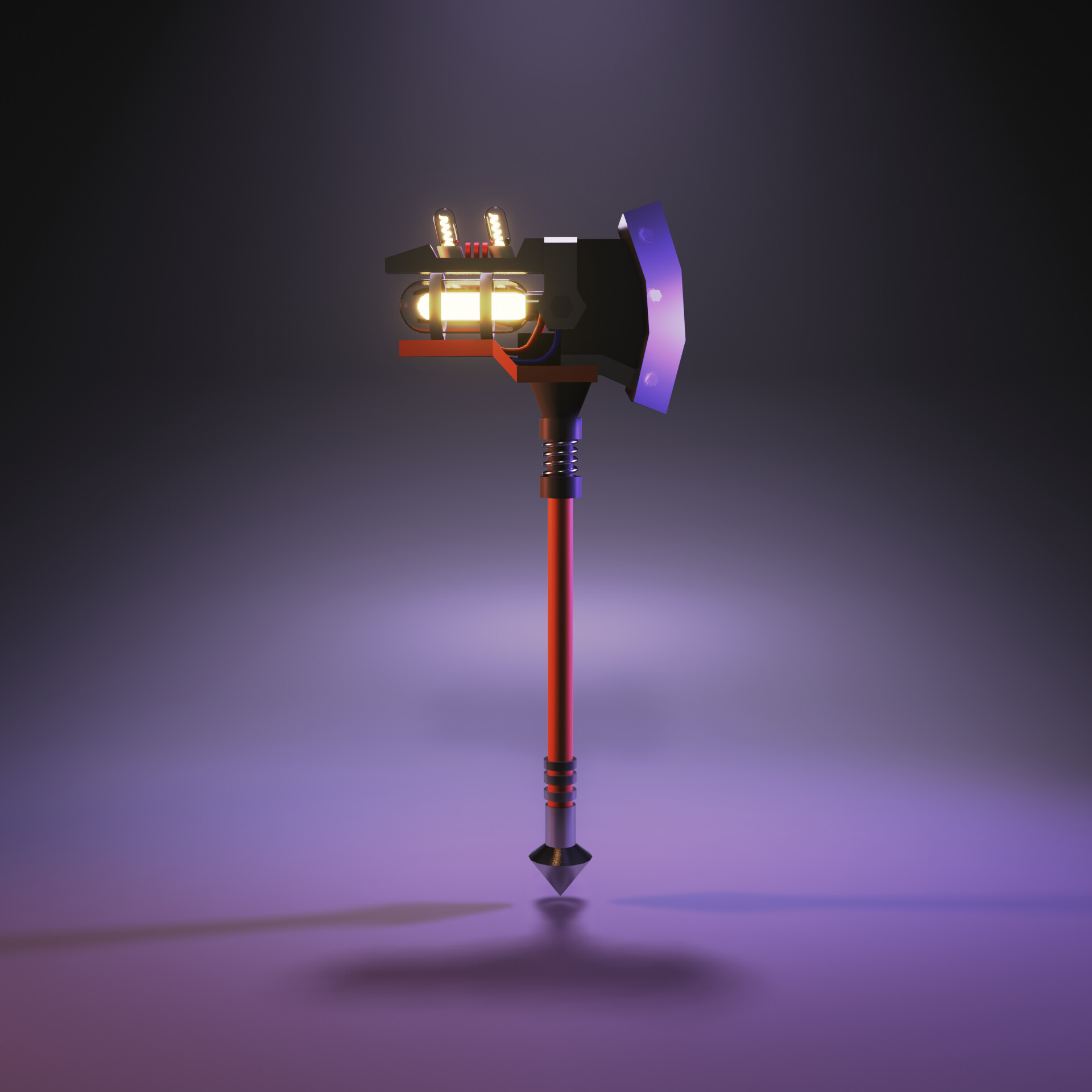 ArtStation - Cyberpunk axe