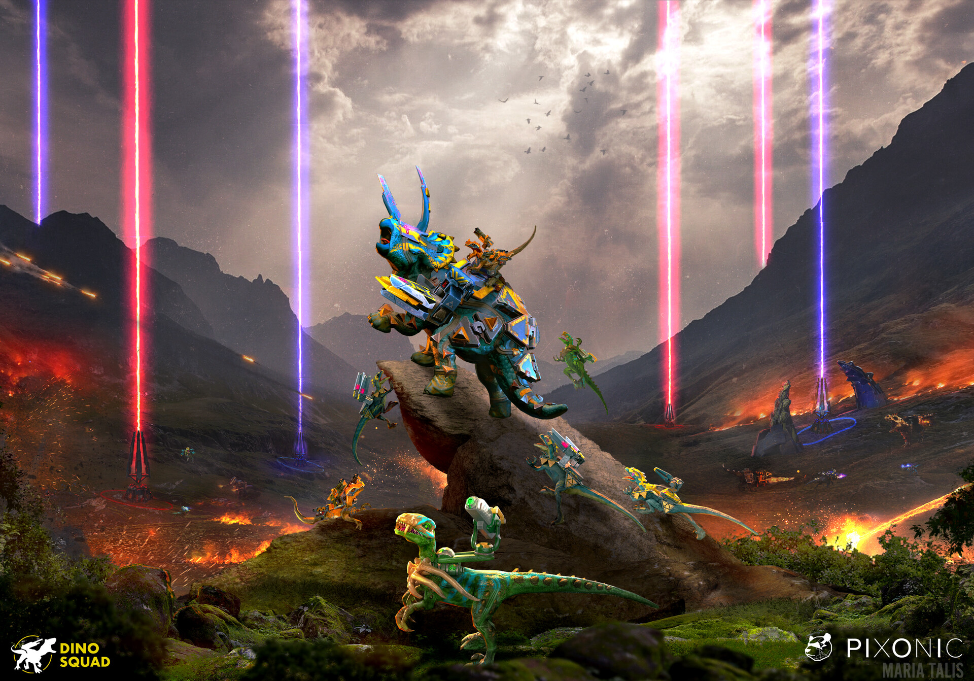 ArtStation - Dino Squad: Promo art