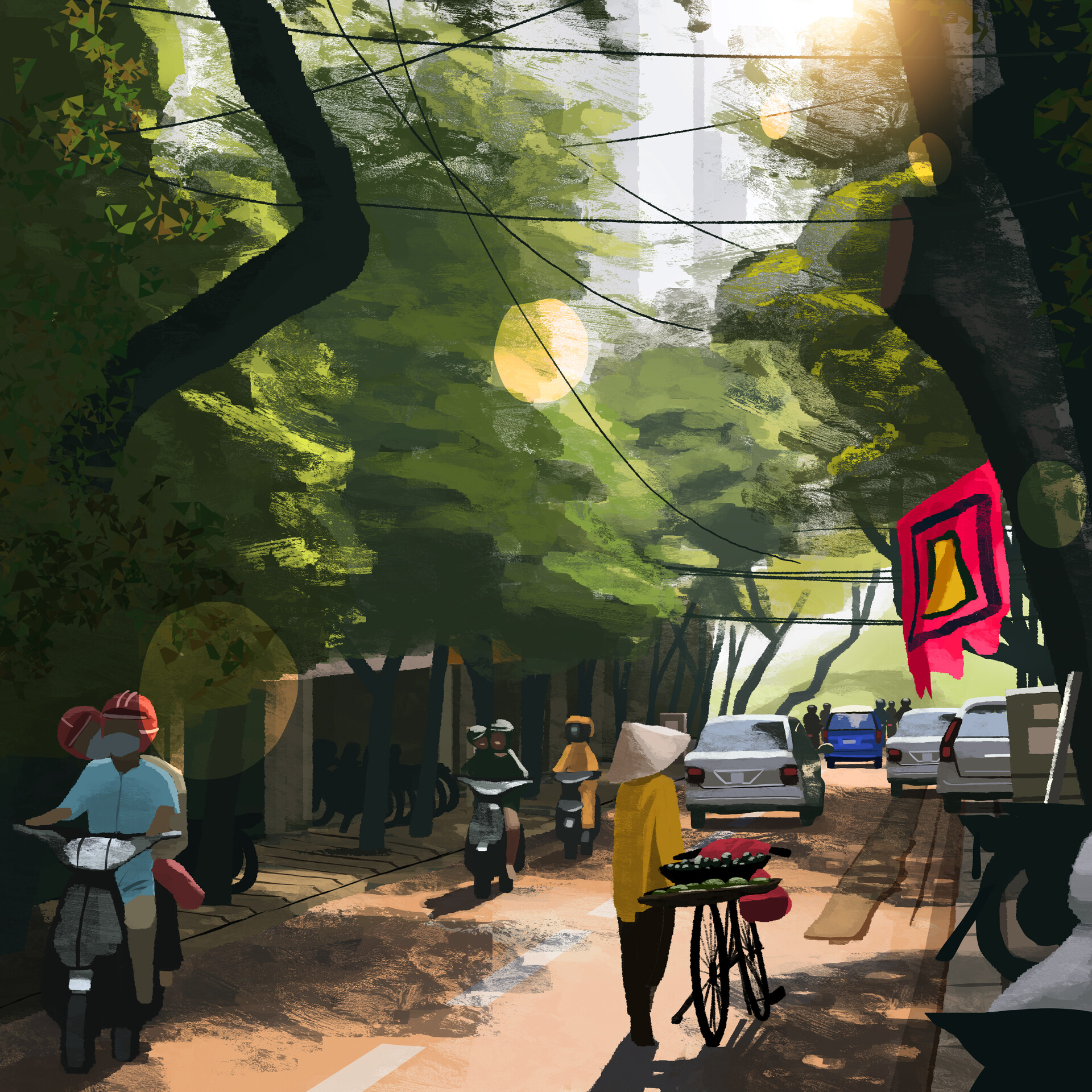 ArtStation - vietnam studies