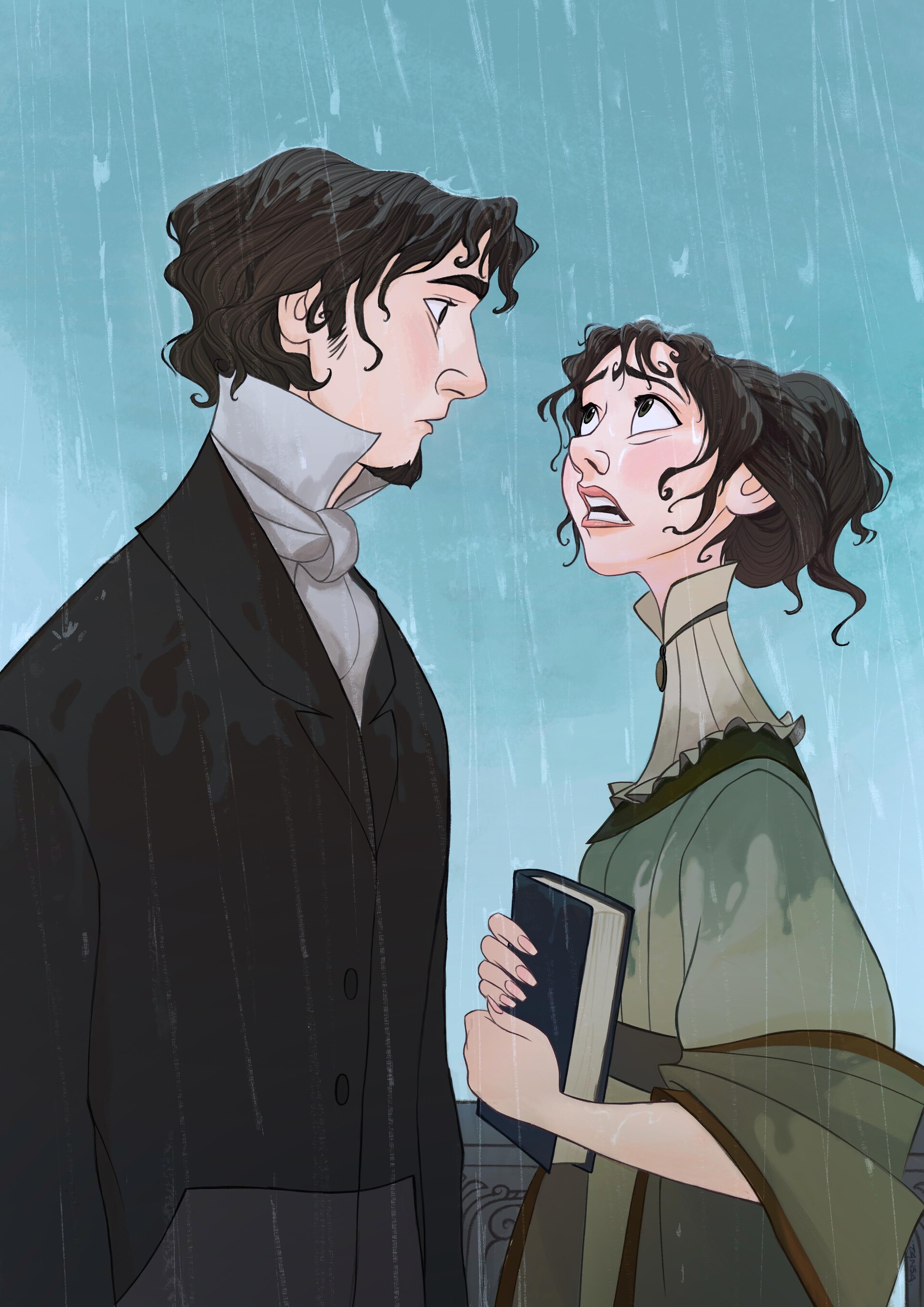 ArtStation - Rain Scene