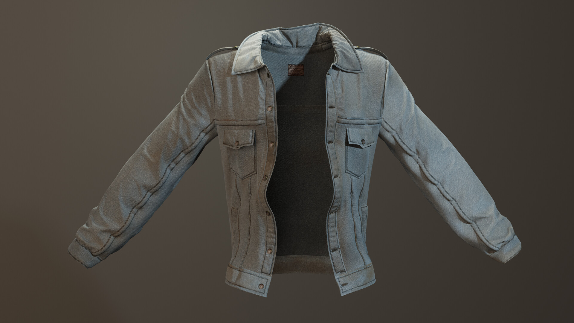 ArtStation - Denim Jacket 3D