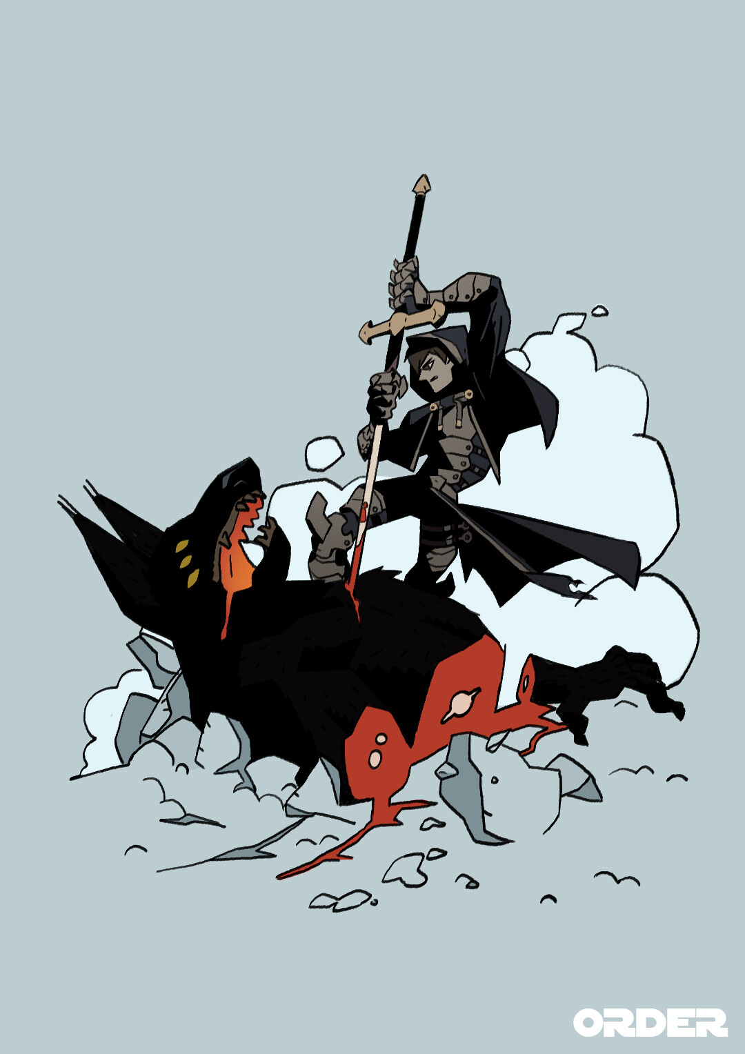 ArtStation - ORDER_vs wolf