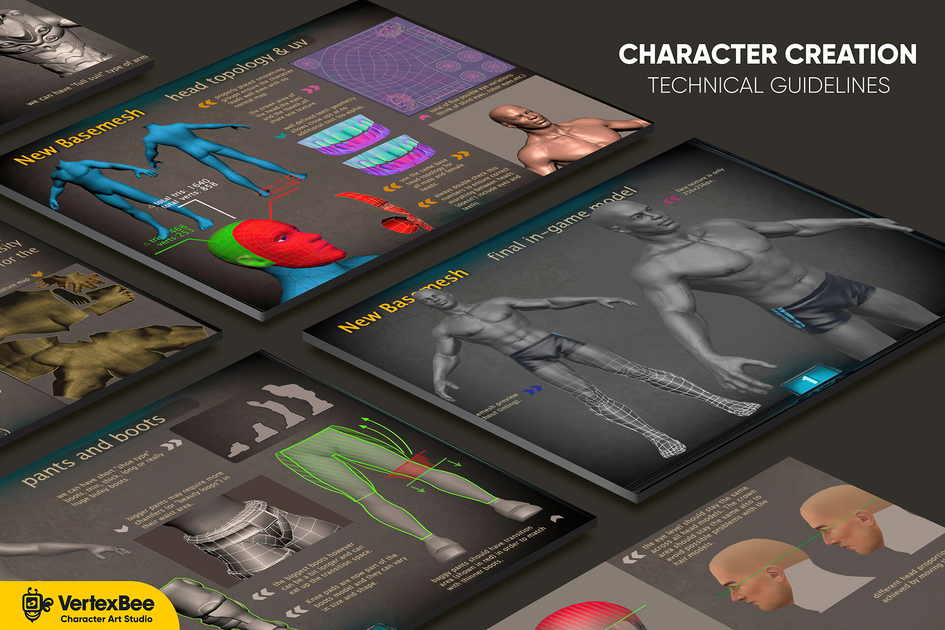 ArtStation - Character Customization Guide for MMO