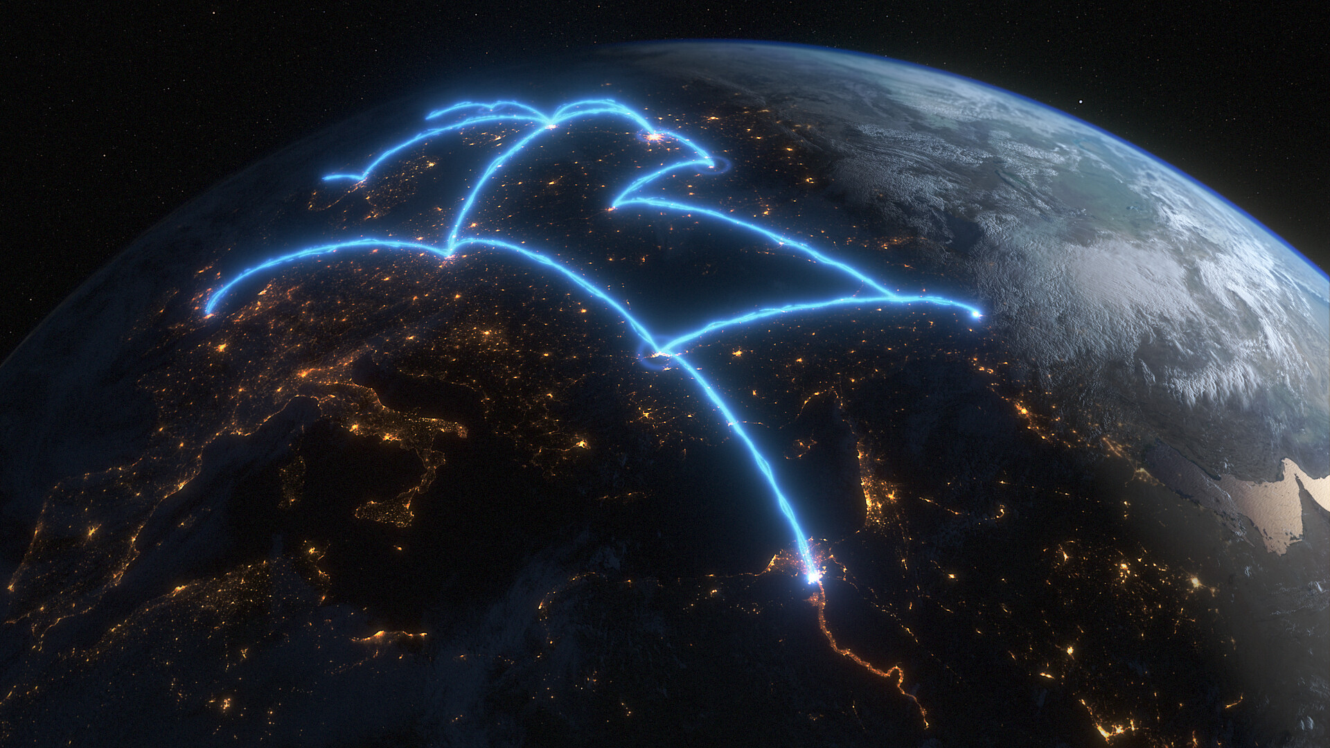 ArtStation - Earth lines