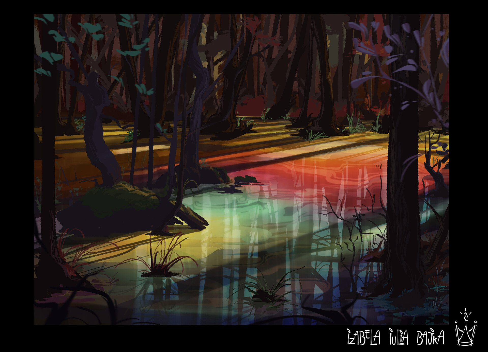 ArtStation - TV Animation Vis Dev "The Rainbow Bayou"