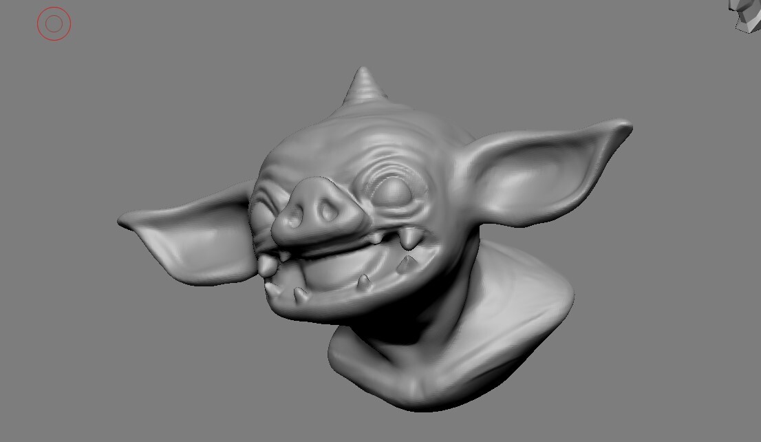 ArtStation - Bokoblin Head (Zbrush)
