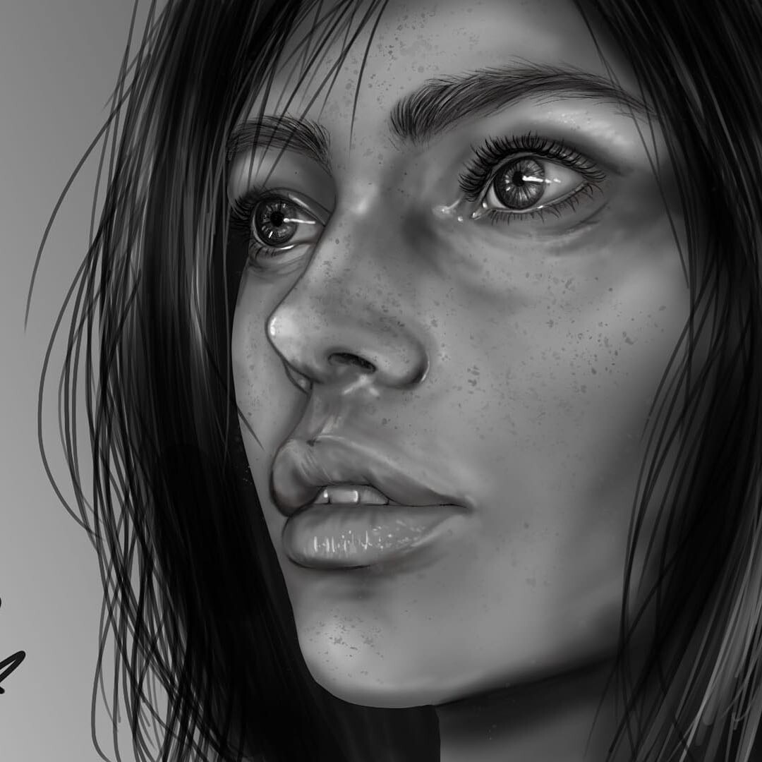 ArtStation - Realistic Portrait 🖤