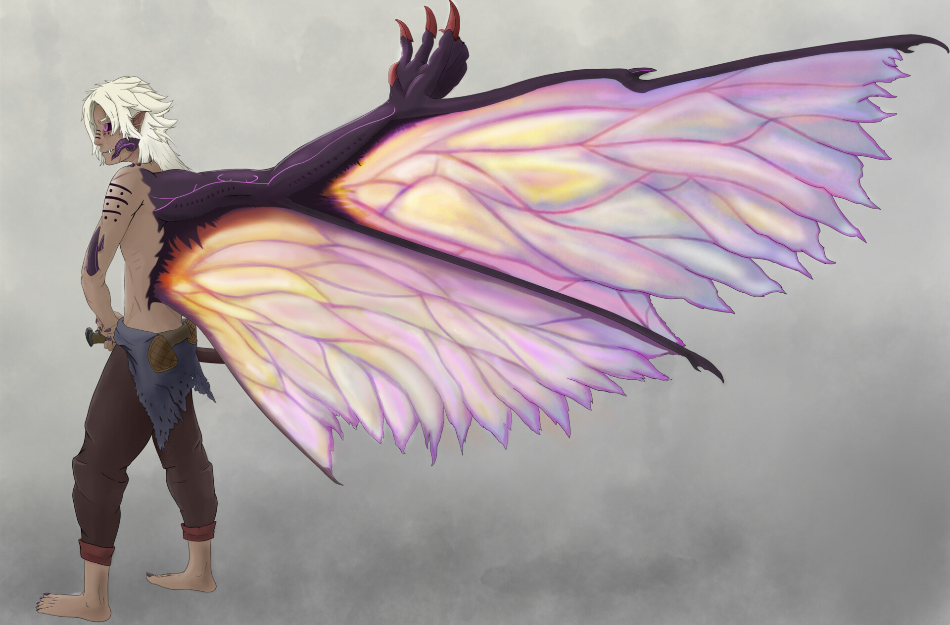 ArtStation - 2nd phase Curse mark Hibiki