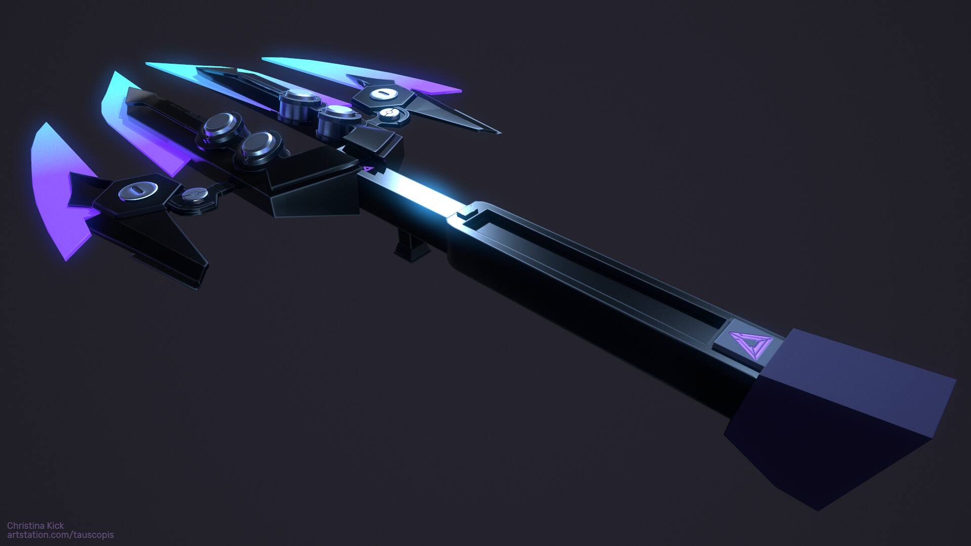 Christina Kick - PROJECT: Vayne Crossbow (Gameready)