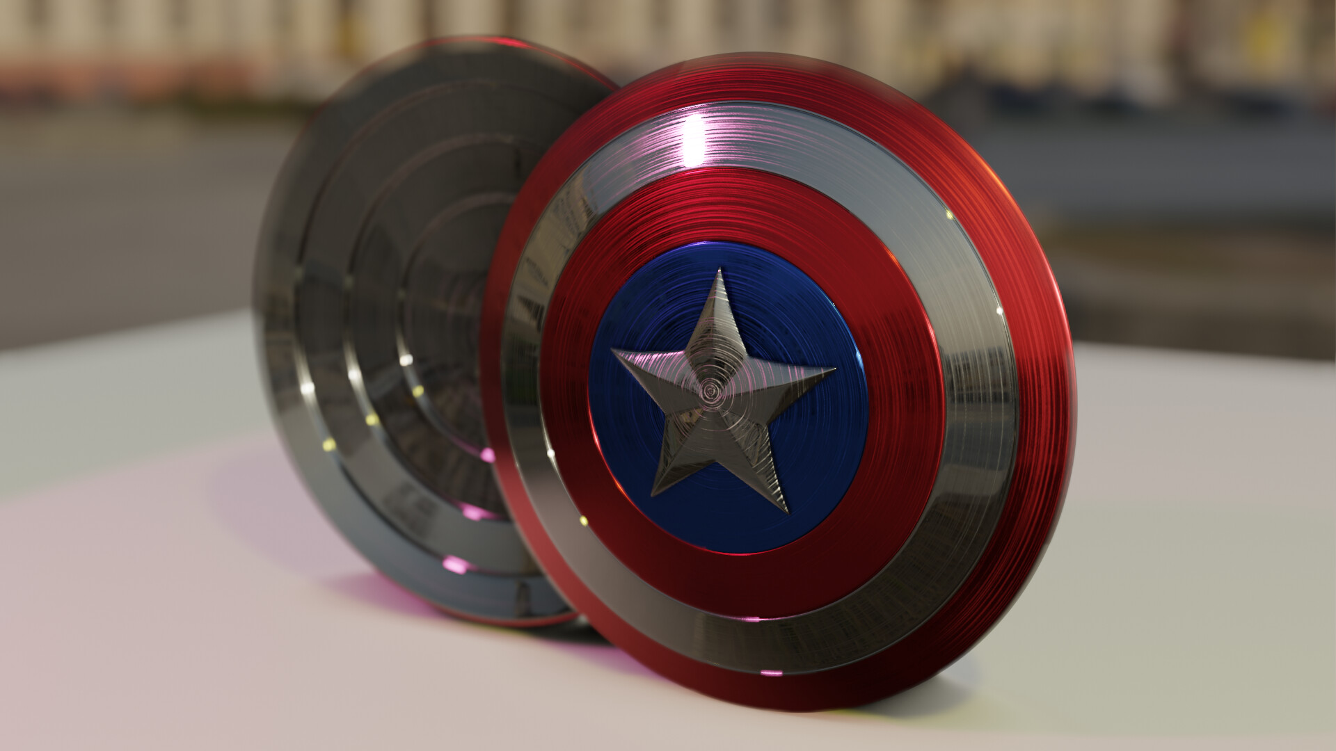 ArtStation - ESCUDO CAPITÂO AMÉRICA