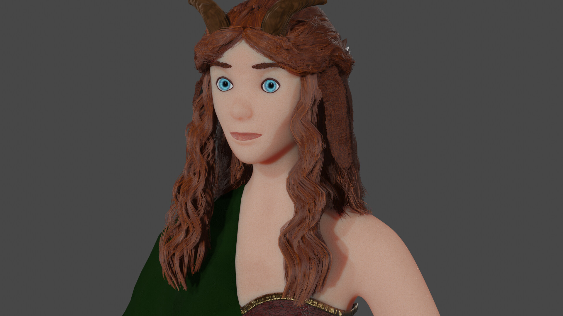 ArtStation - Aife Head Render